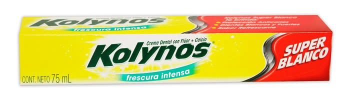 Crema Dental Kolynos Nuevo Súper Blanco Frescura Intensa | SF Market Online