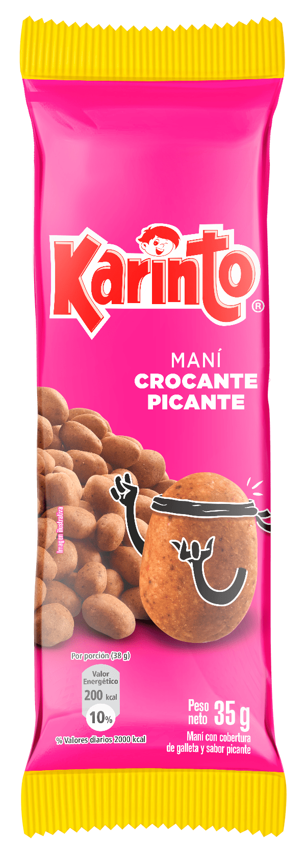 Mani Crocante Picante Karinto x 35gr | SF Market Online
