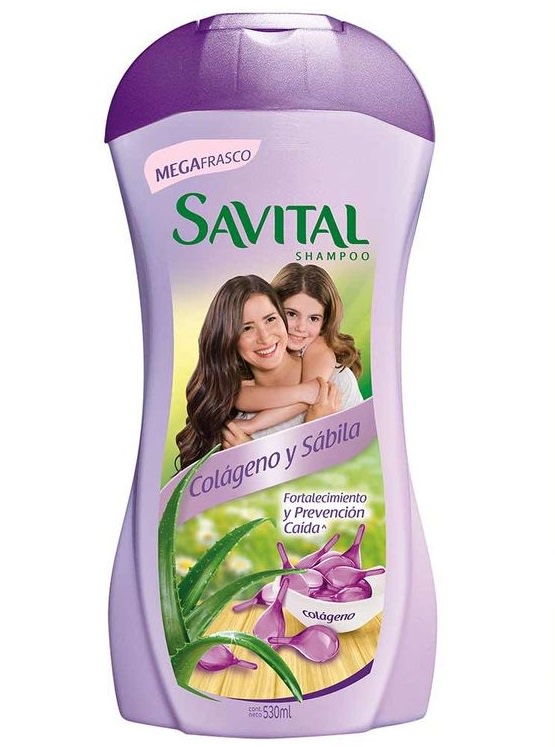 Savital Shampoo Colágeno y Sábila x 530ml | SF Market Online
