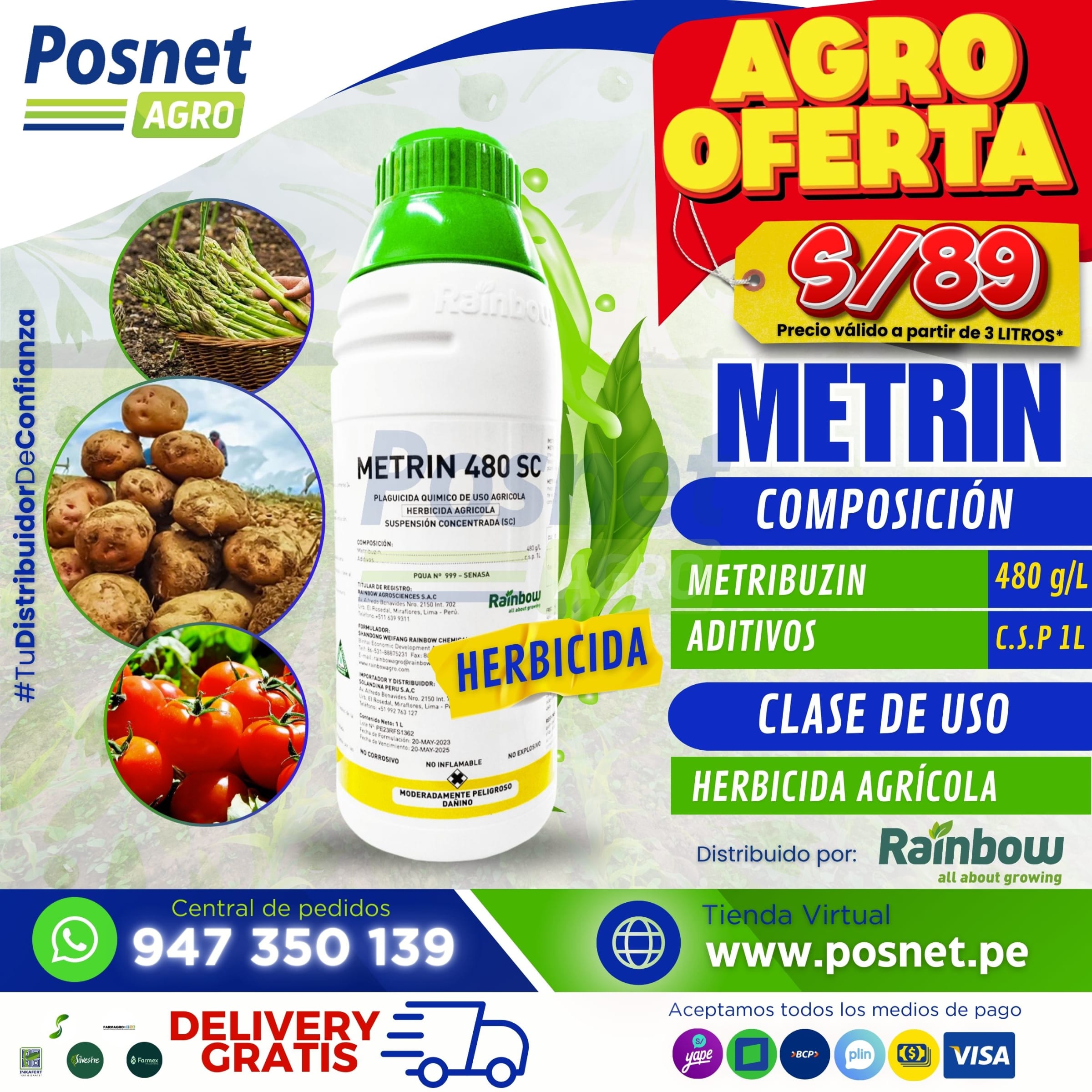 METRIN 480 SC | POSNET