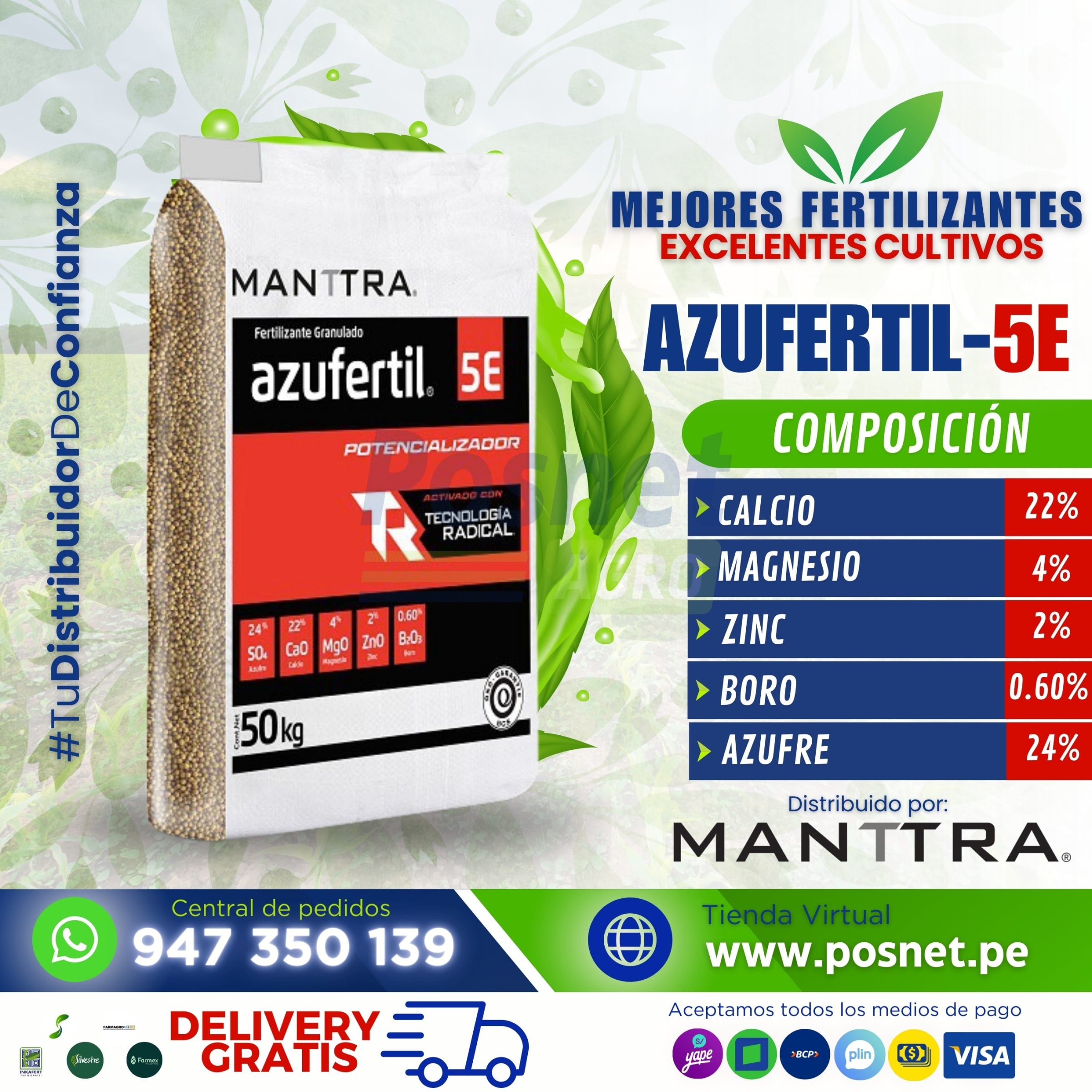 AZUFERTIL 5E * | POSNET