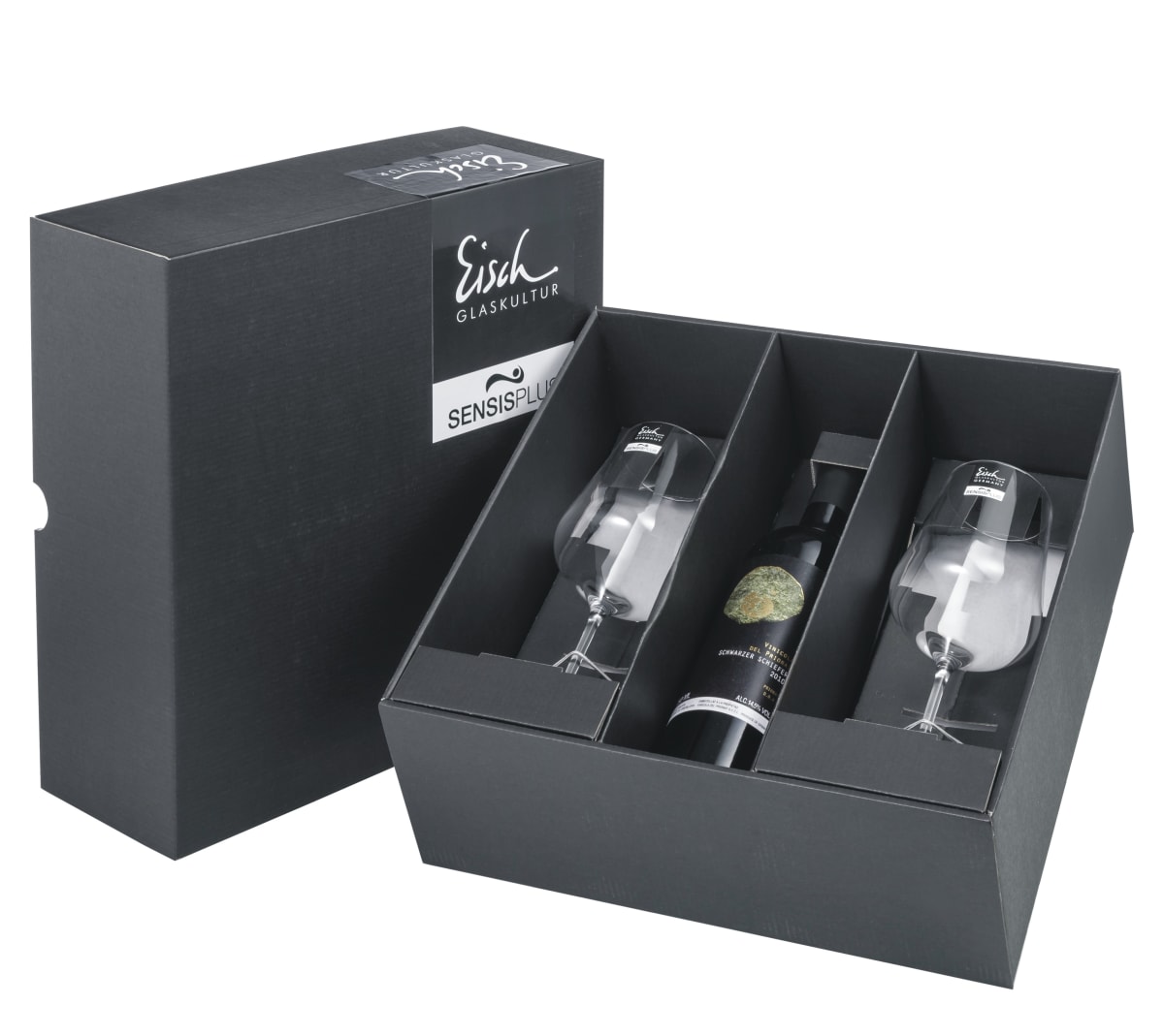 Caja Regalo + Set 2 Copas Vino Tinto Vinezza | Ouma