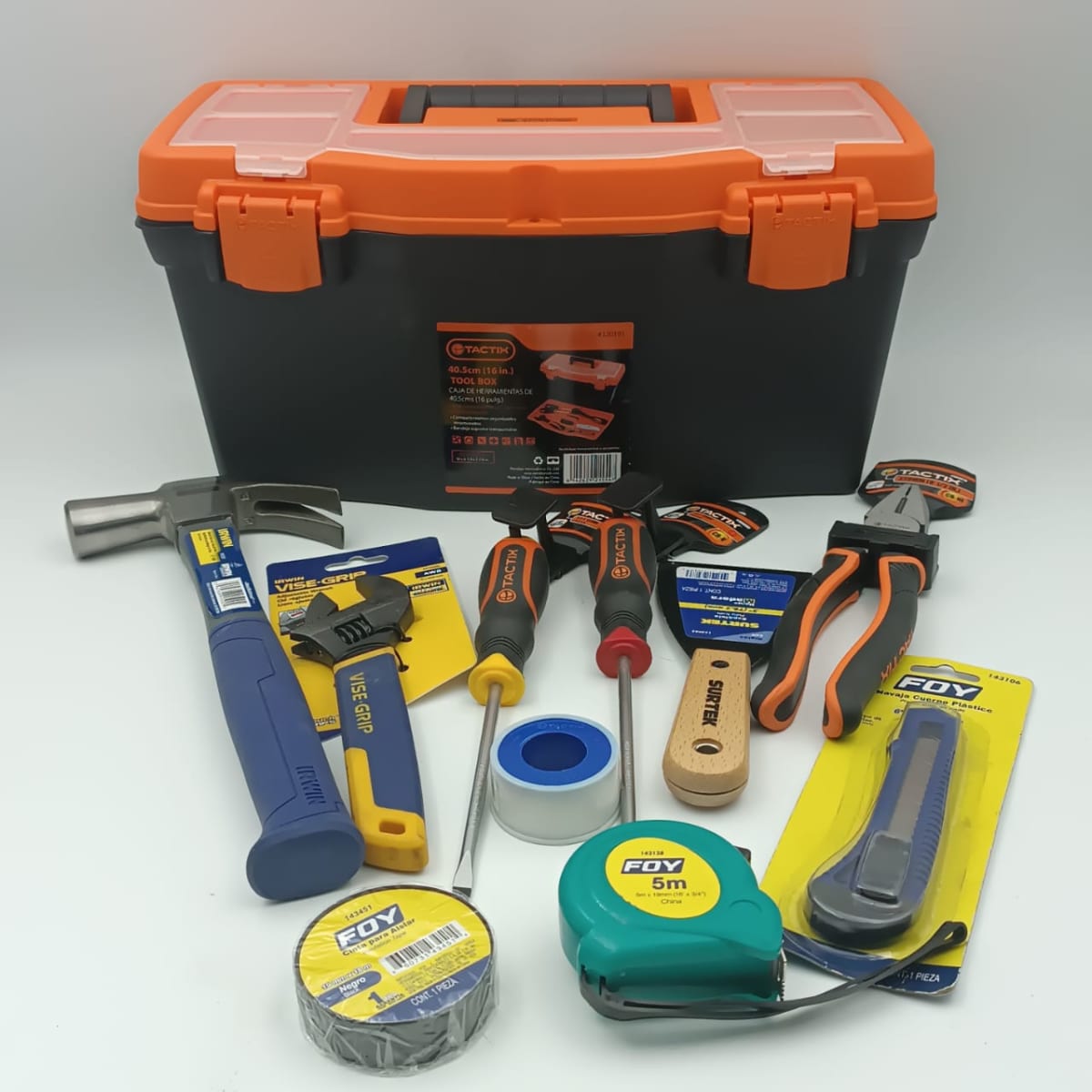 KIT DE HERRAMIENTAS BASICO PRO | RNK Ferreteria Industrial