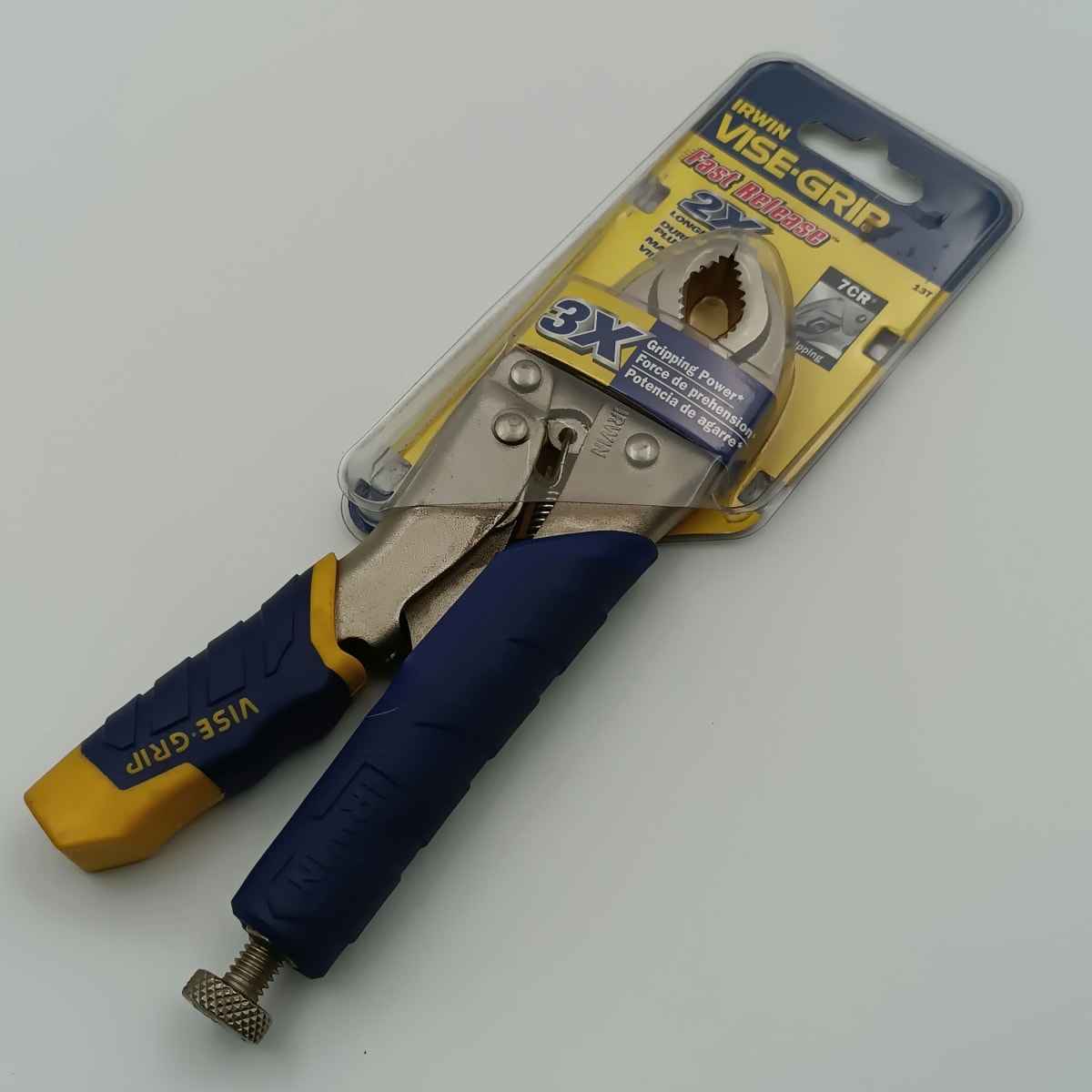 CAIMAN VISE GRIP 7 7CR BOCA CURVA MANGO FAST-RELEASE. 13T | RNK ...