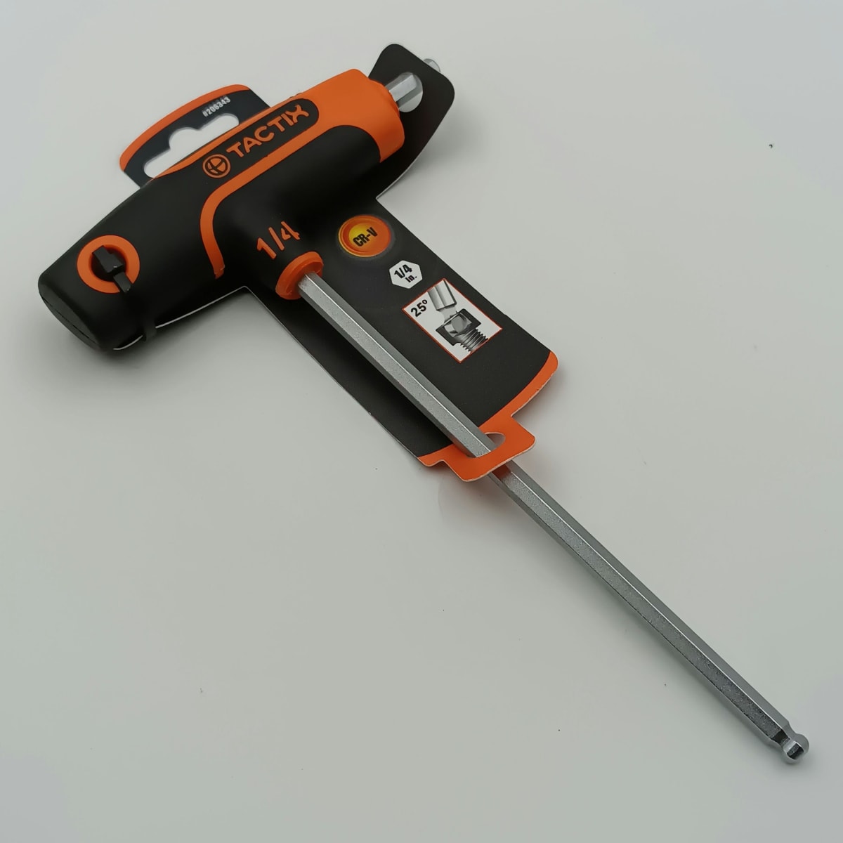 LLAVE ALLEN PUNTA BOLA TIPO T 1/4 TACTIX 206343 | RNK Ferreteria Industrial