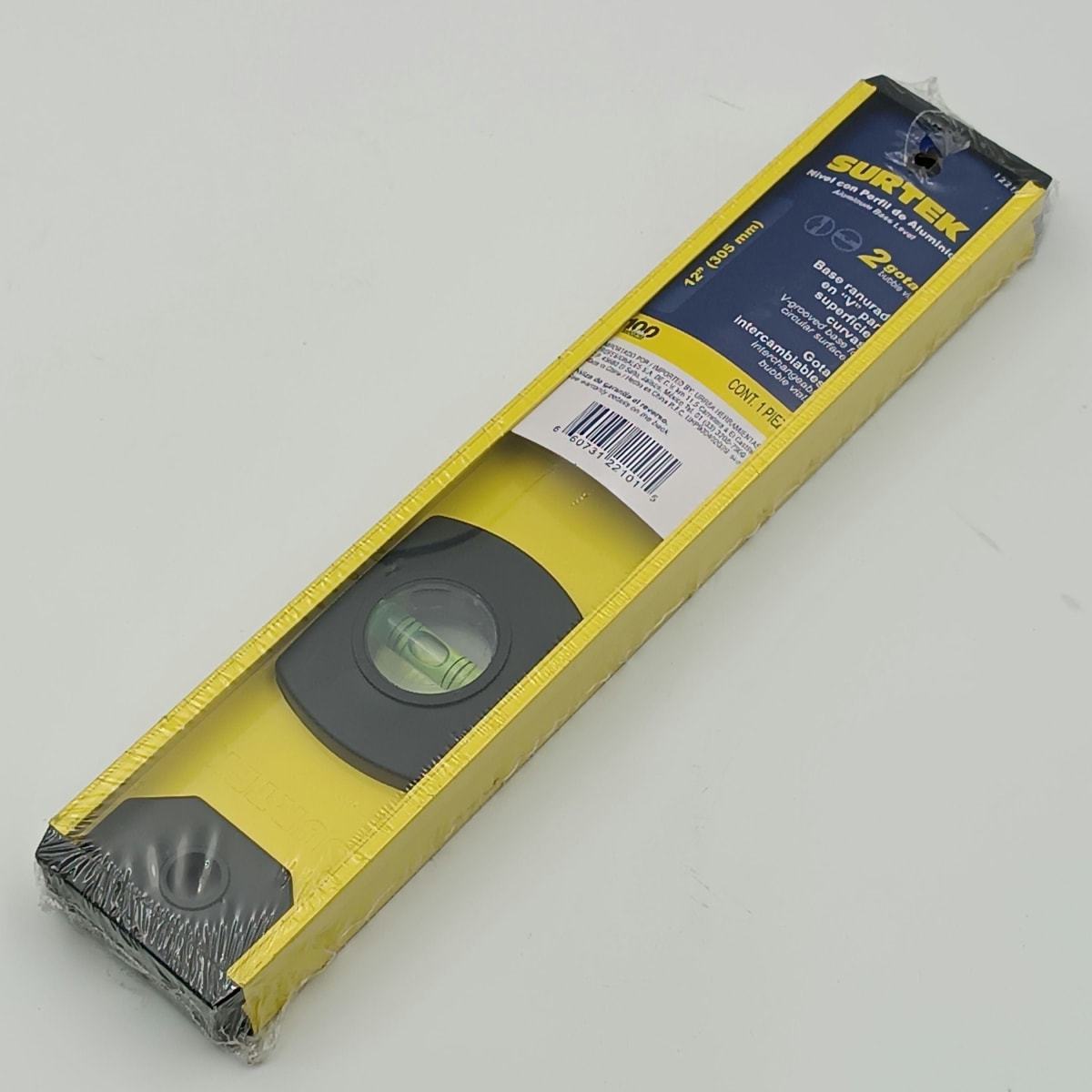 NIVEL DE ALUMINIO 12, 122101 SURTEK | RNK Ferreteria Industrial