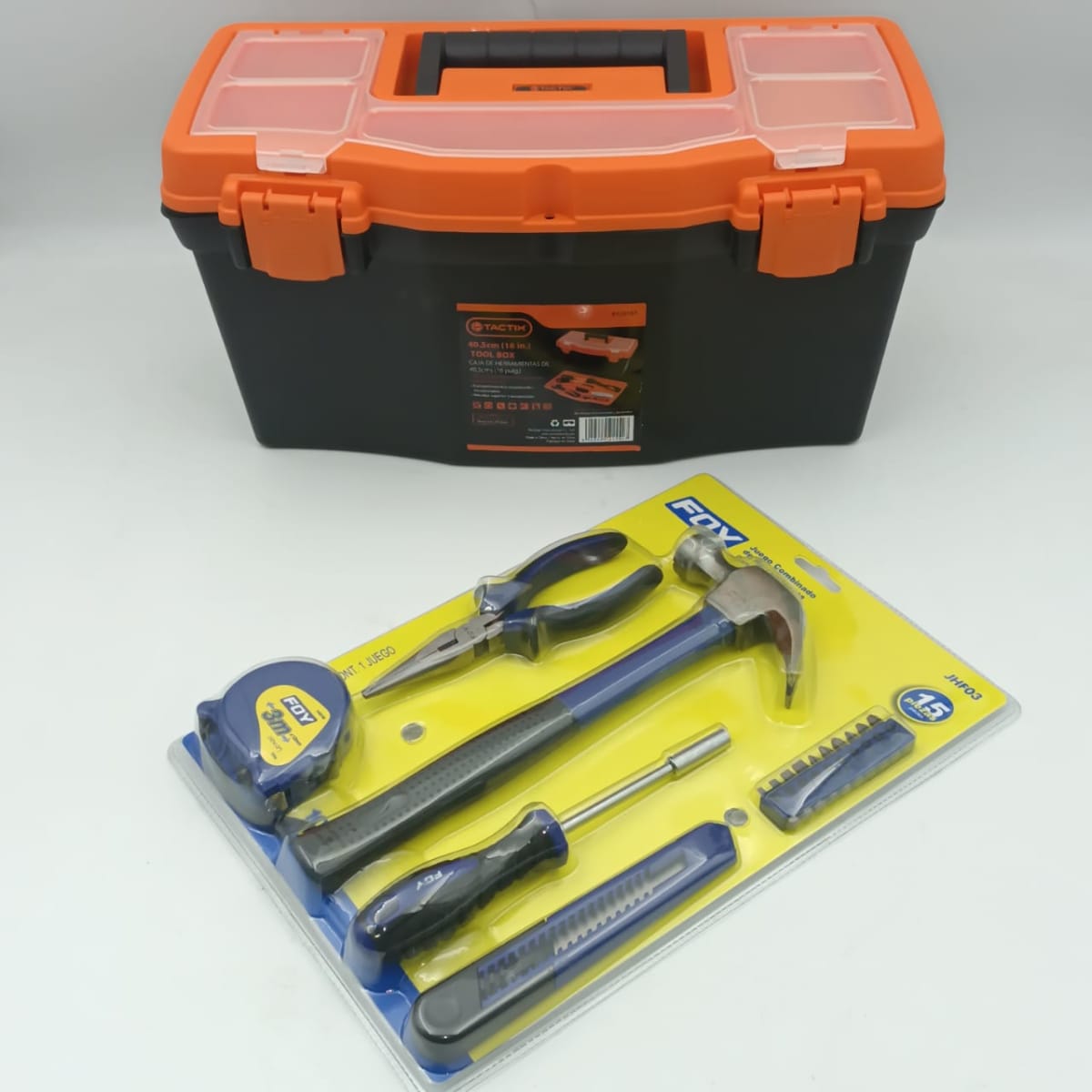 KIT DE HERRAMIENTAS BASICO | RNK Ferreteria Industrial