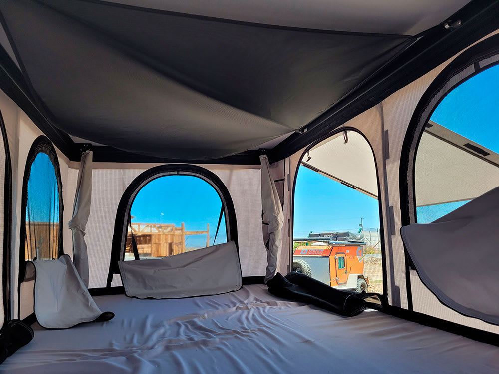 Carpa de Techo CT2 Aluminio | KARPA