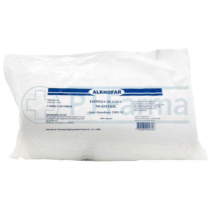 Gasa Medicinal | PJ Farma