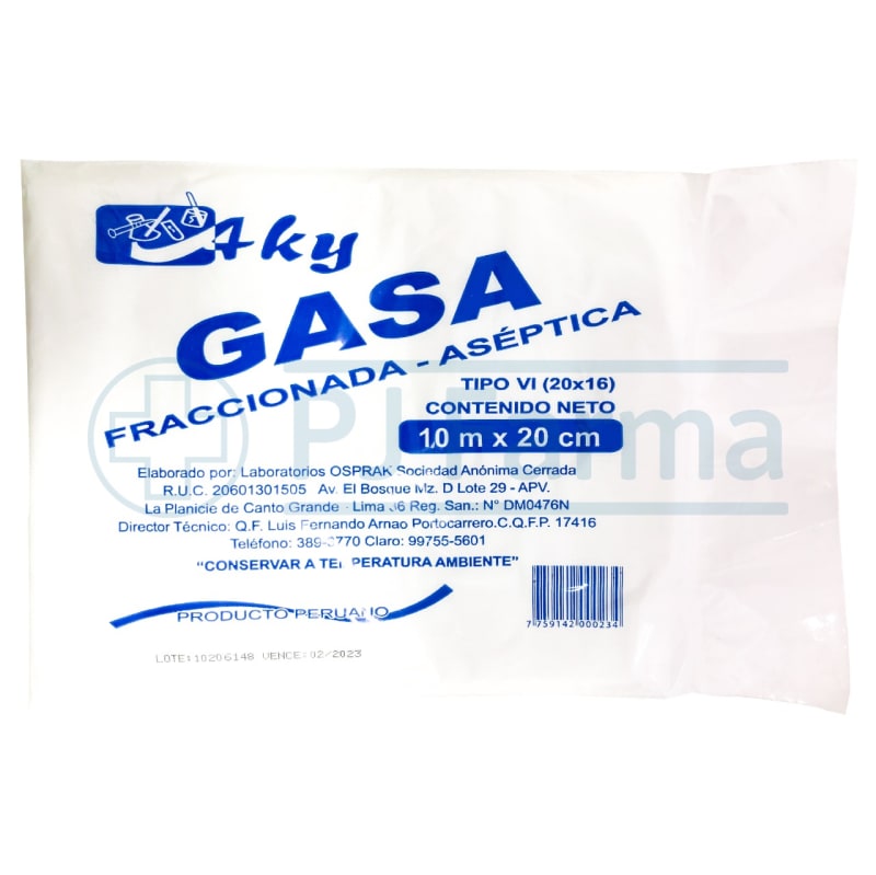 Gasa Medicinal | PJ Farma