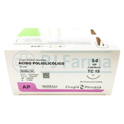 ácido Poliglicólico Pj Farma