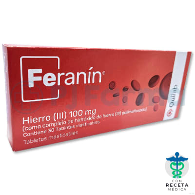 Hierronim Sacarato 100mg/5ml Amp. Oqpharmaceutical Caja X 5 Unid | PJ Farma