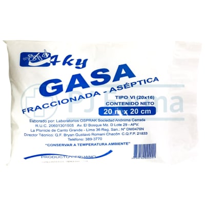 Gasa Medicinal | PJ Farma