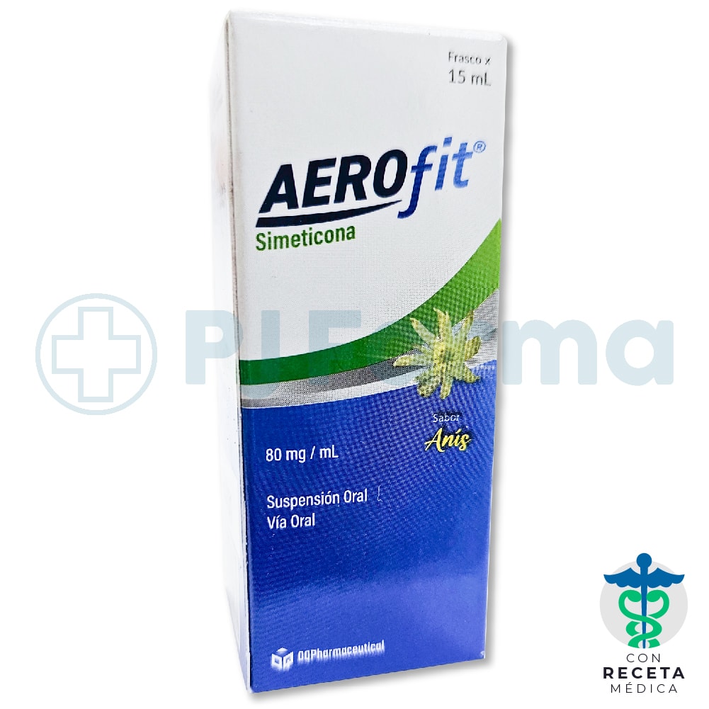 Aerofit (Simeticona) 80Mg/Ml Suspensión 15Ml Oqpharmaceutical | PJ Farma