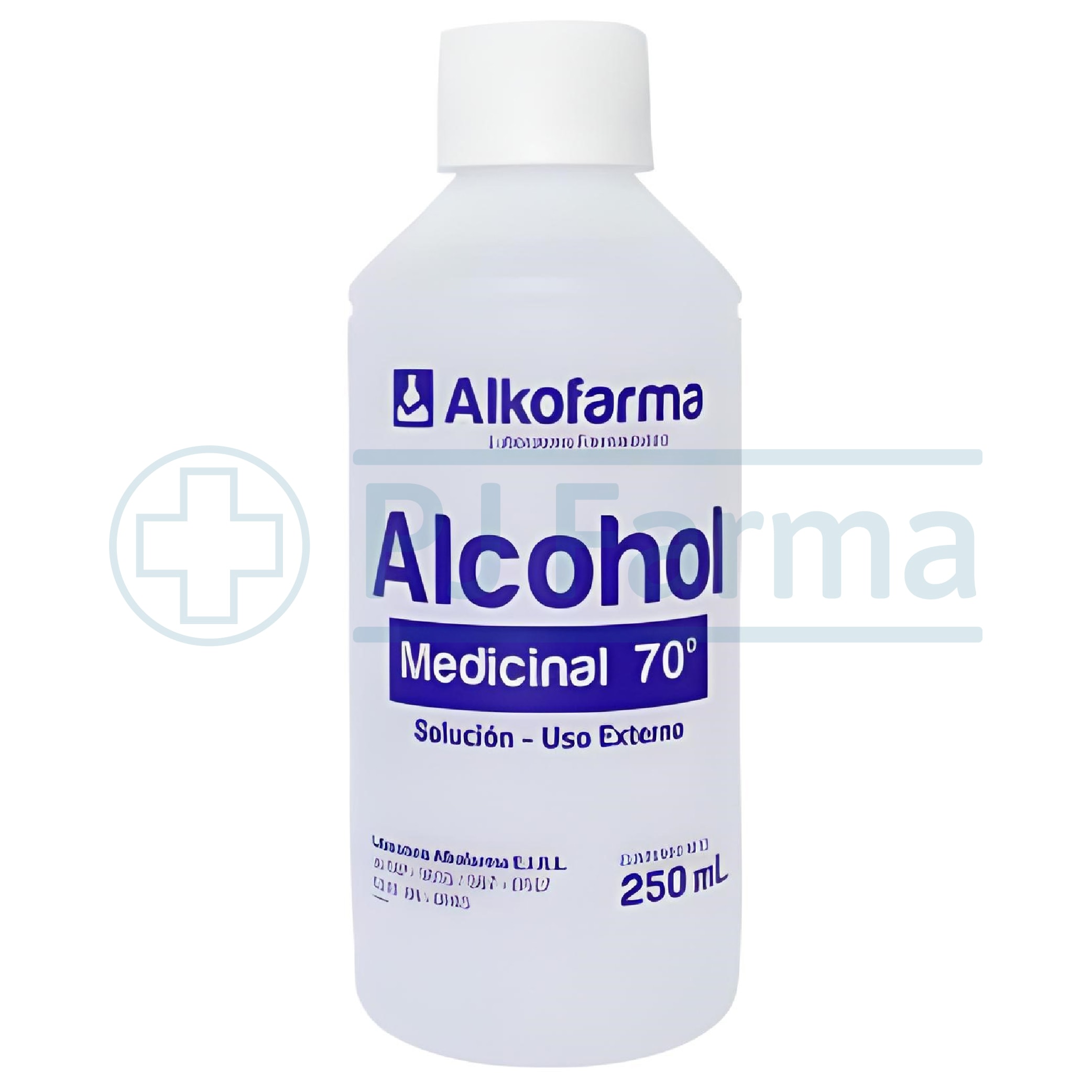 Alcohol 70° Alkofarma 250ml | PJ Farma