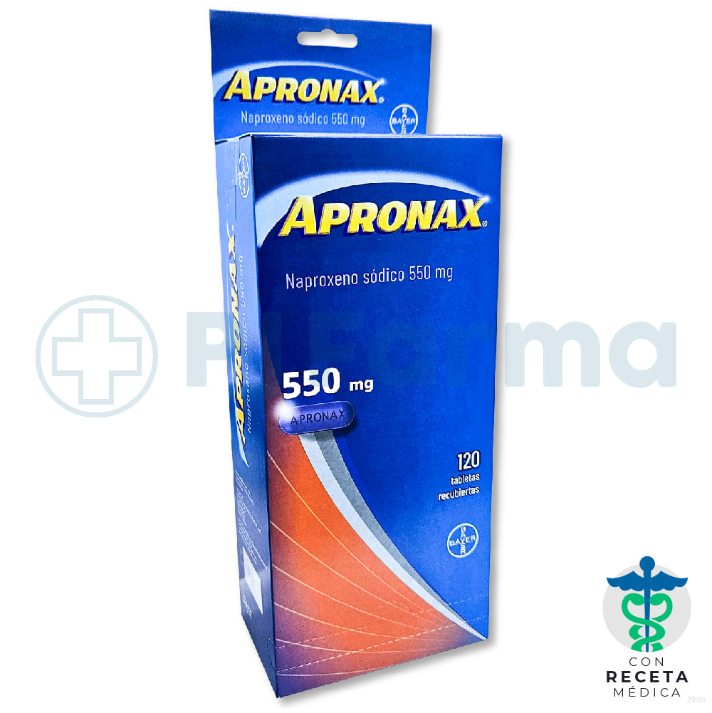 Apronax 550Mg Tab. Bayer Tableta Recubierta | PJ Farma