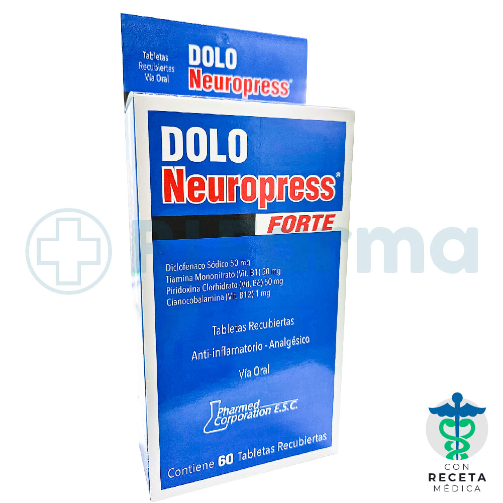 Dolo Neuropress Forte Tab. Portugal Caja X 60 Unid | PJ Farma