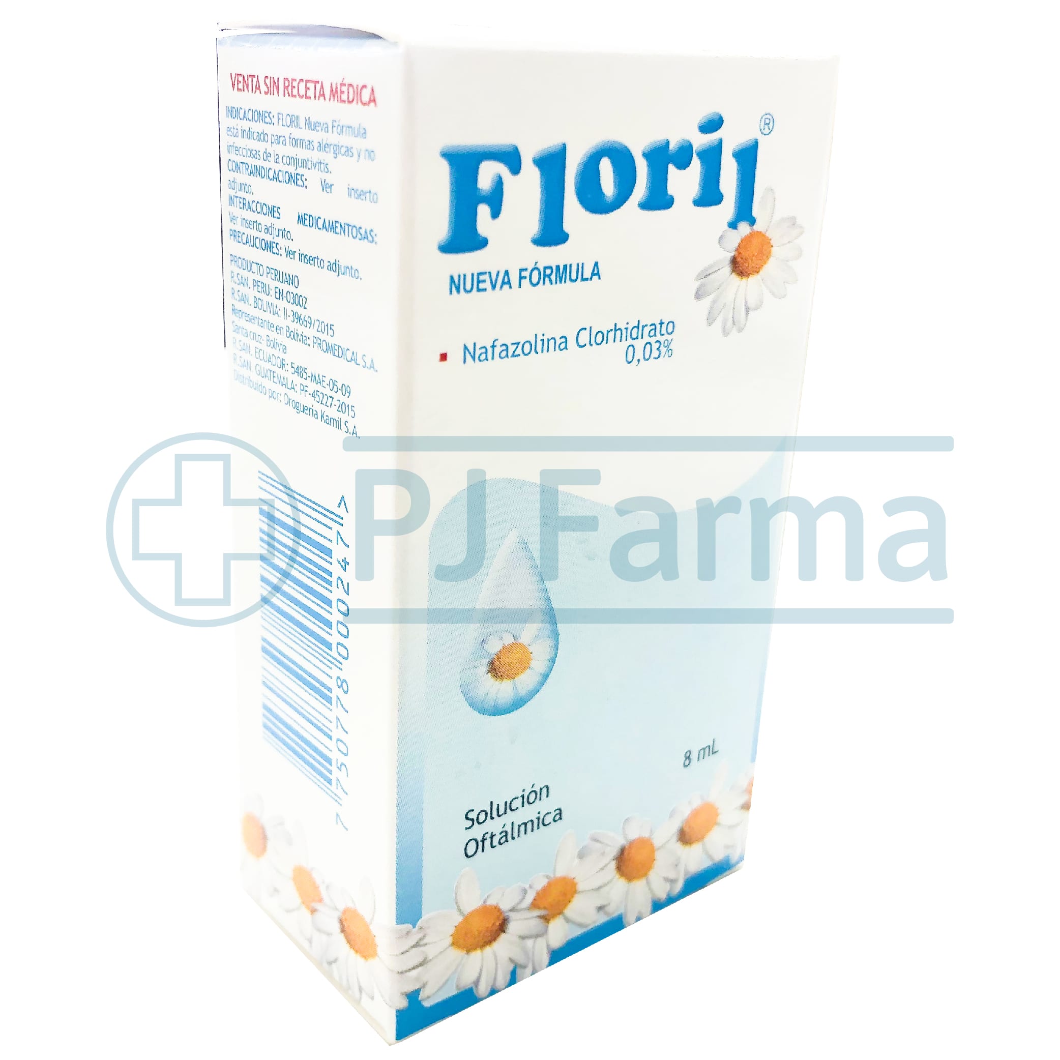 Floril Solución Oftalmica 8ml Lansier | PJ Farma