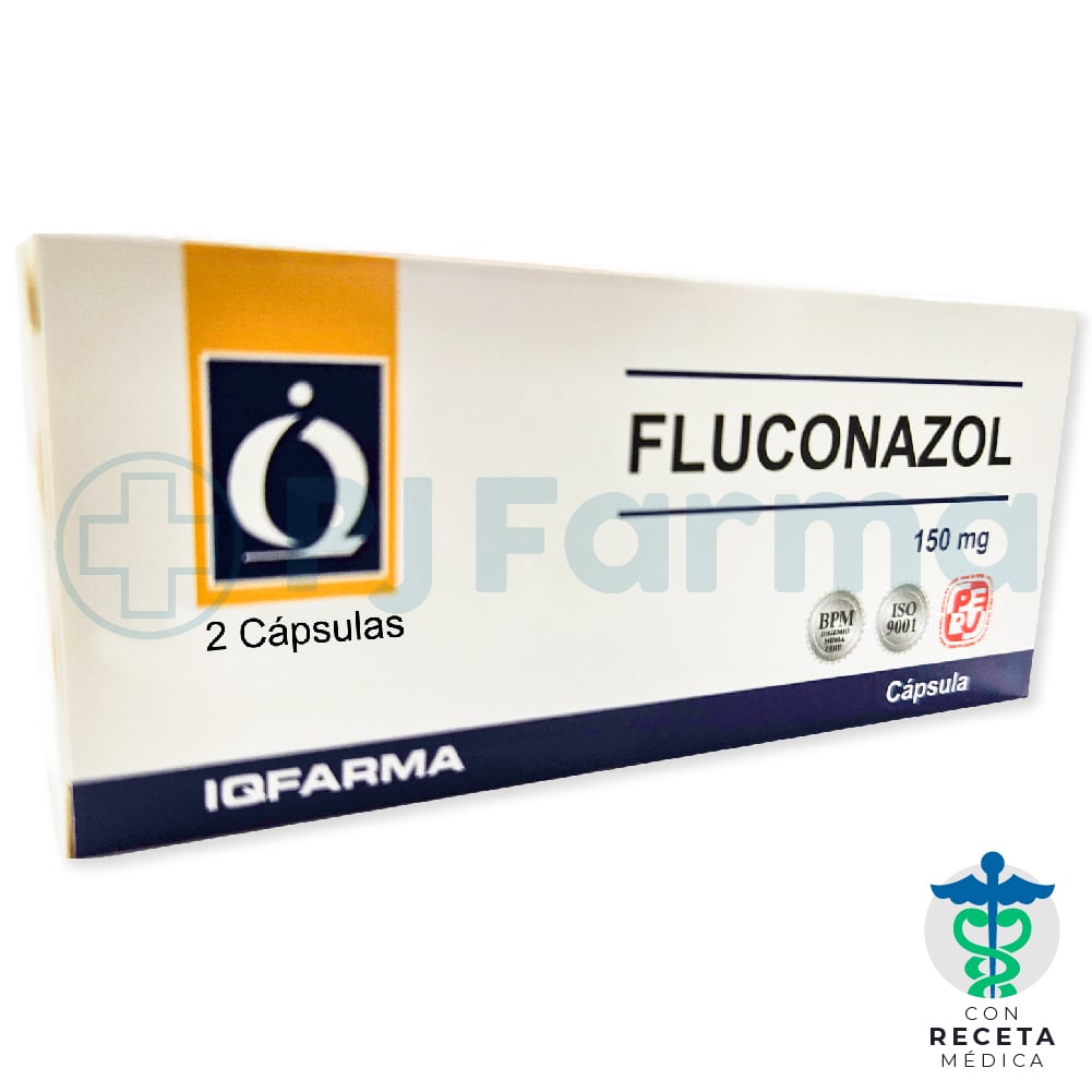 Fluconazol 150 Mg Caps. Iqfarma Caja X 2 Unid | PJ Farma