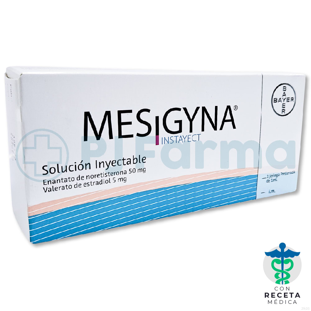 Mesigyna Solución Inyectable Caja X 1 Jeringa Prellenada Bayer | PJ Farma