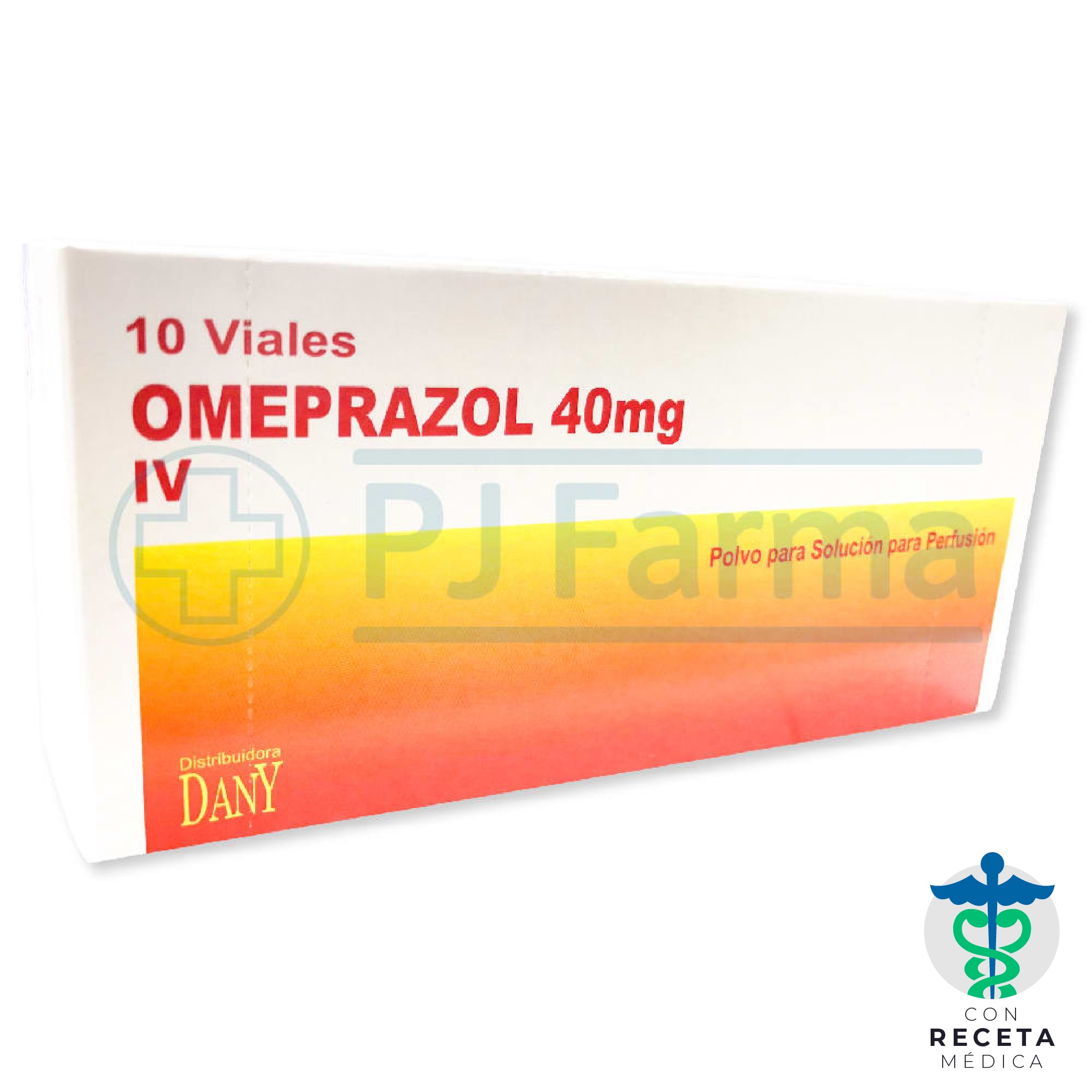 Omeprazol 40Mg Amp. Dany Caja X 10 Unid | PJ Farma