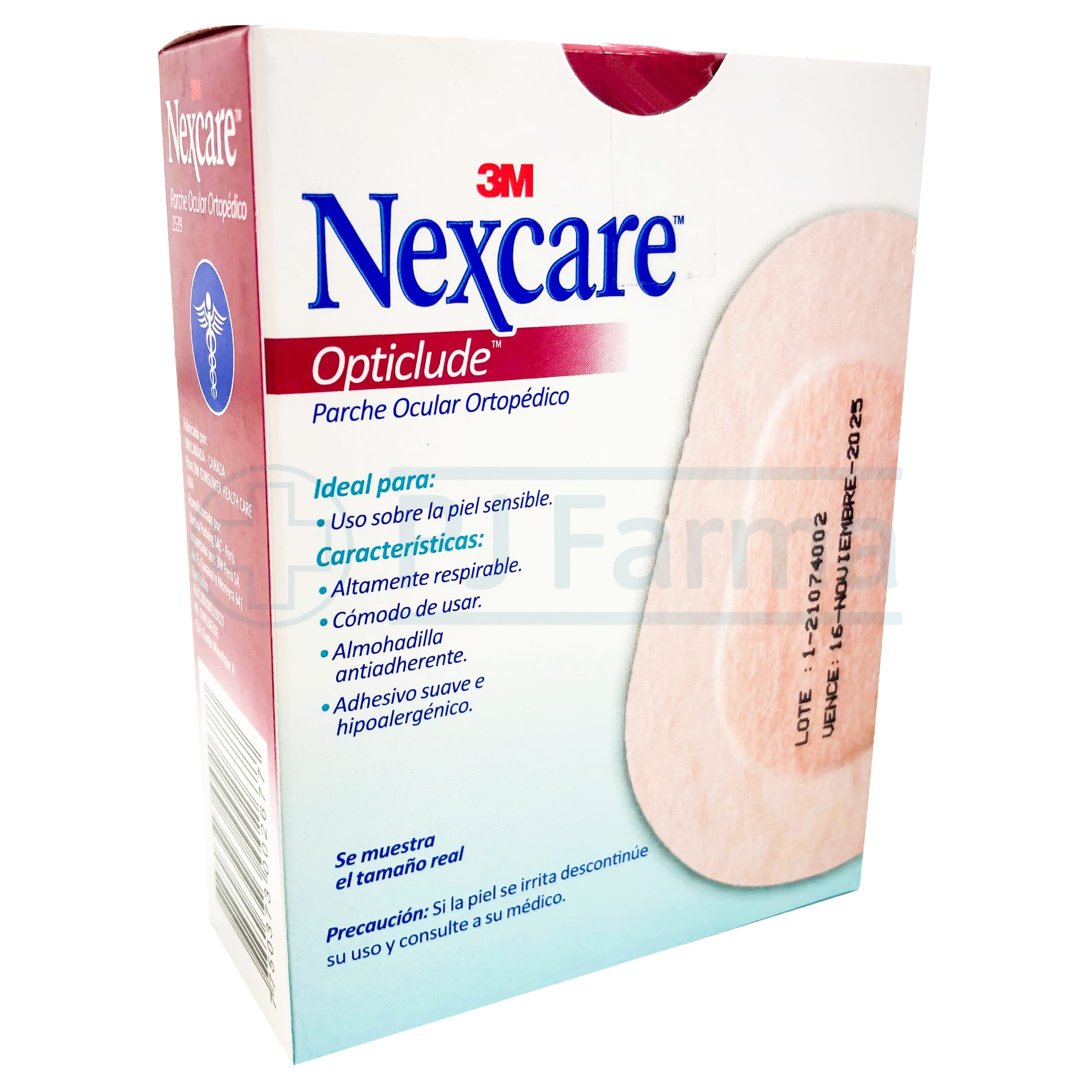 Parche Ocular Pediátrico 3M Nexcare | PJ Farma