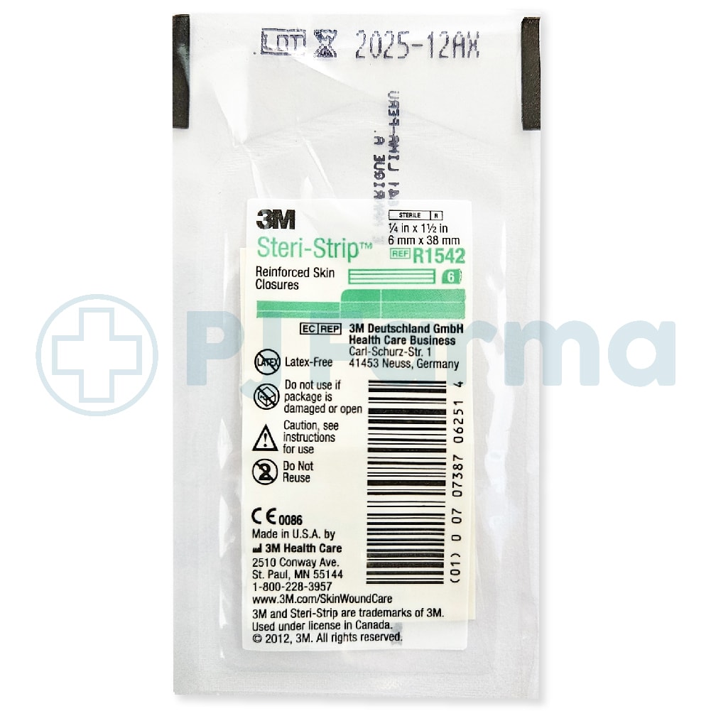 Steri Strip verde 1/4X1 Cod 1542 Unid | PJ Farma