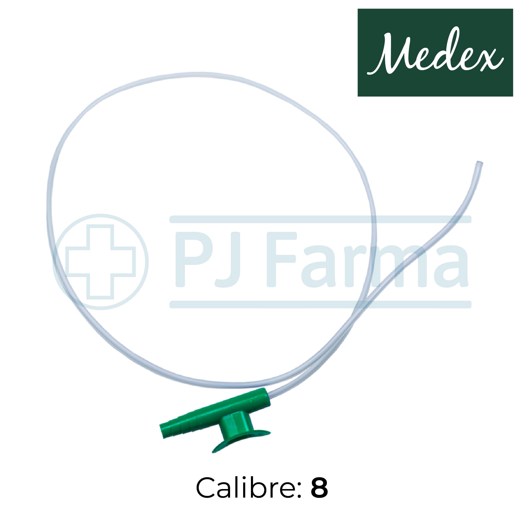 Sonda de Succión o Aspiración N°8 Medex | PJ Farma