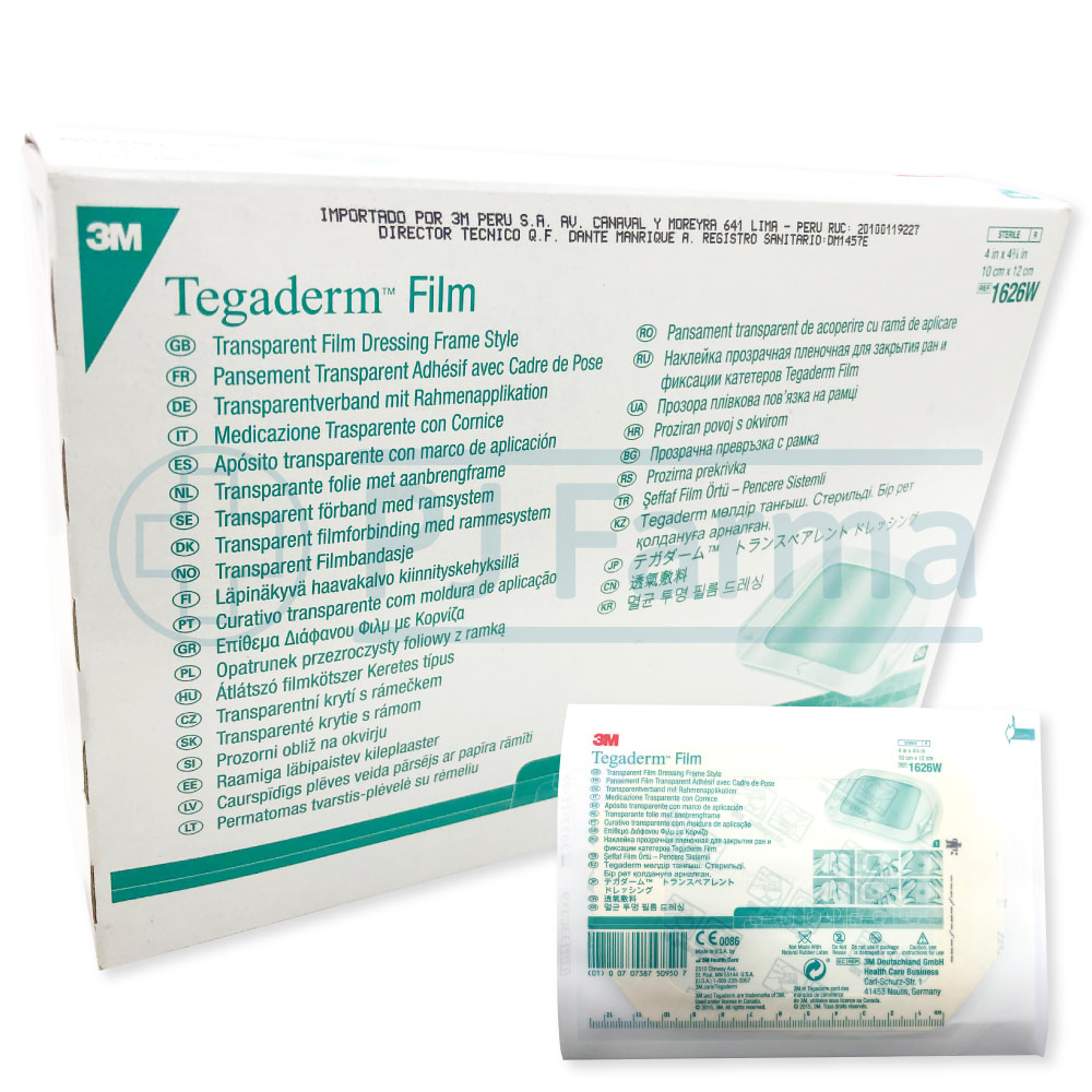 Tegaderm 10 CM X 12 CM 3M Unid | PJ Farma