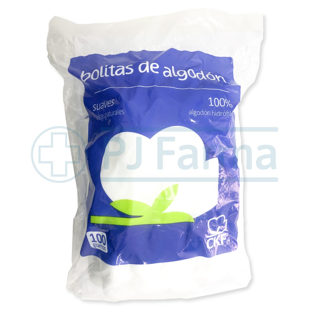 Algodon Torunda Ckf Pqte X 100 Unid | PJ Farma