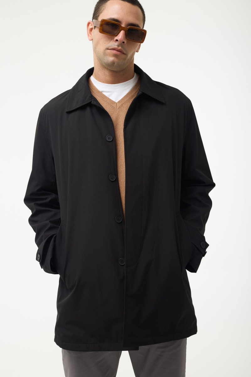 IMPERMEABLE RAINC. NEGRO | ALTOCONCEPTO - Expertos en Trajes y ...