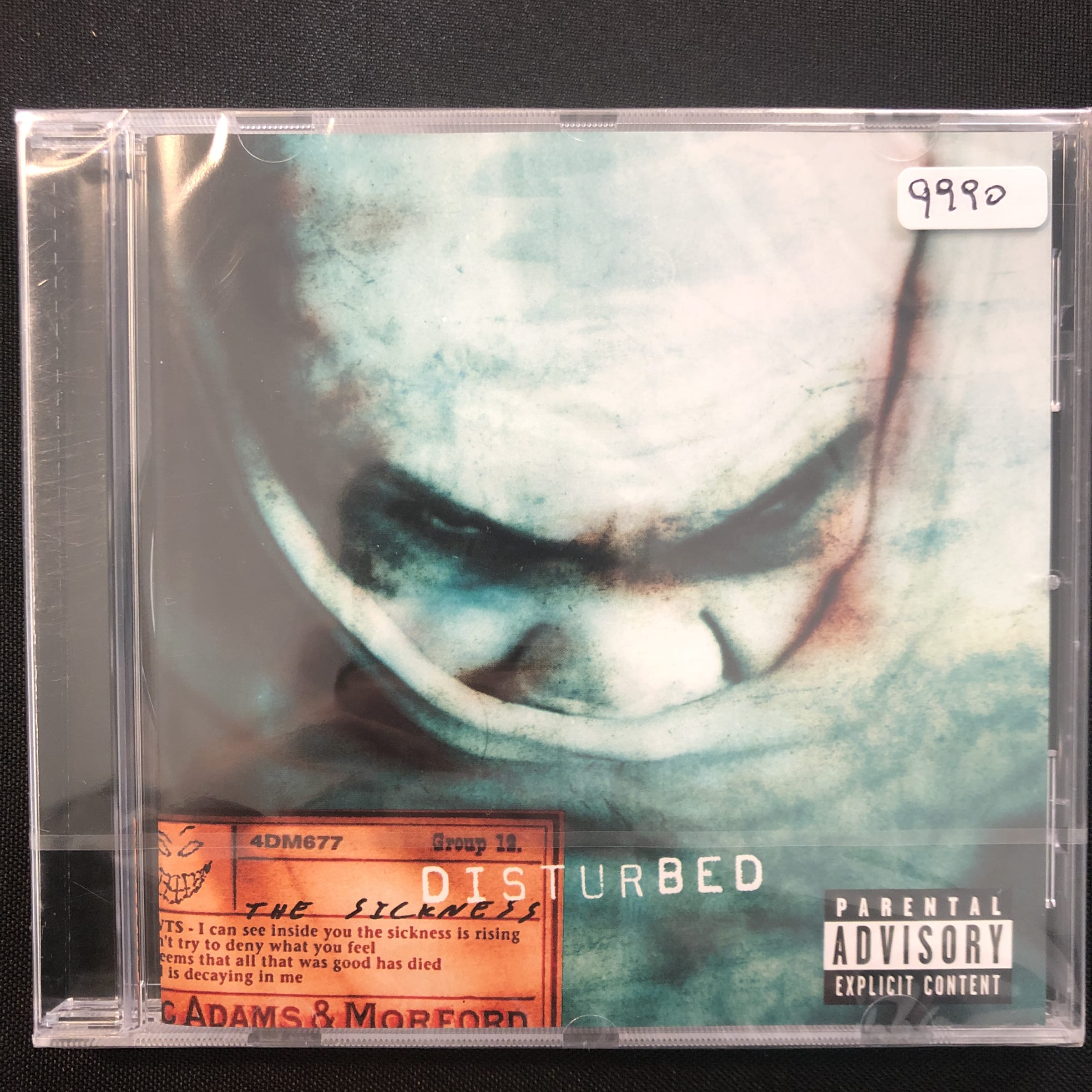 Disturbed The sickness CD | Solo Vinilos