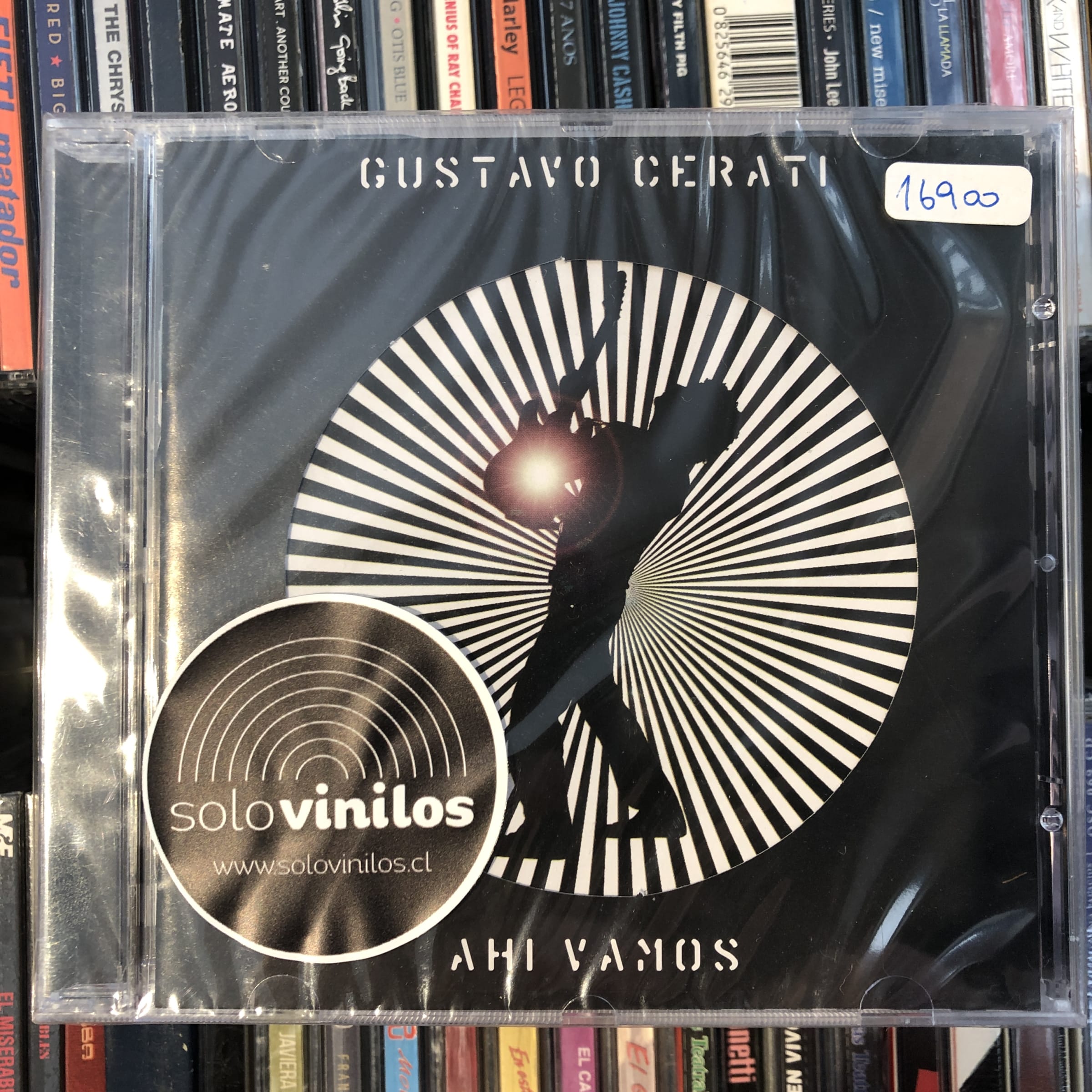 Cerati Ahí vamos CD | Solo Vinilos