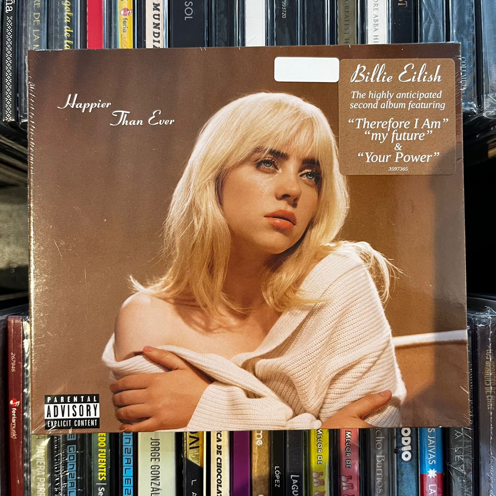 Billie Eilish Happier Than Ever CD | Solo Vinilos