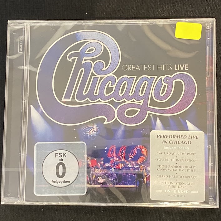 Chicago - Greatest Hits Live - Cd+Dvd | Solo Vinilos