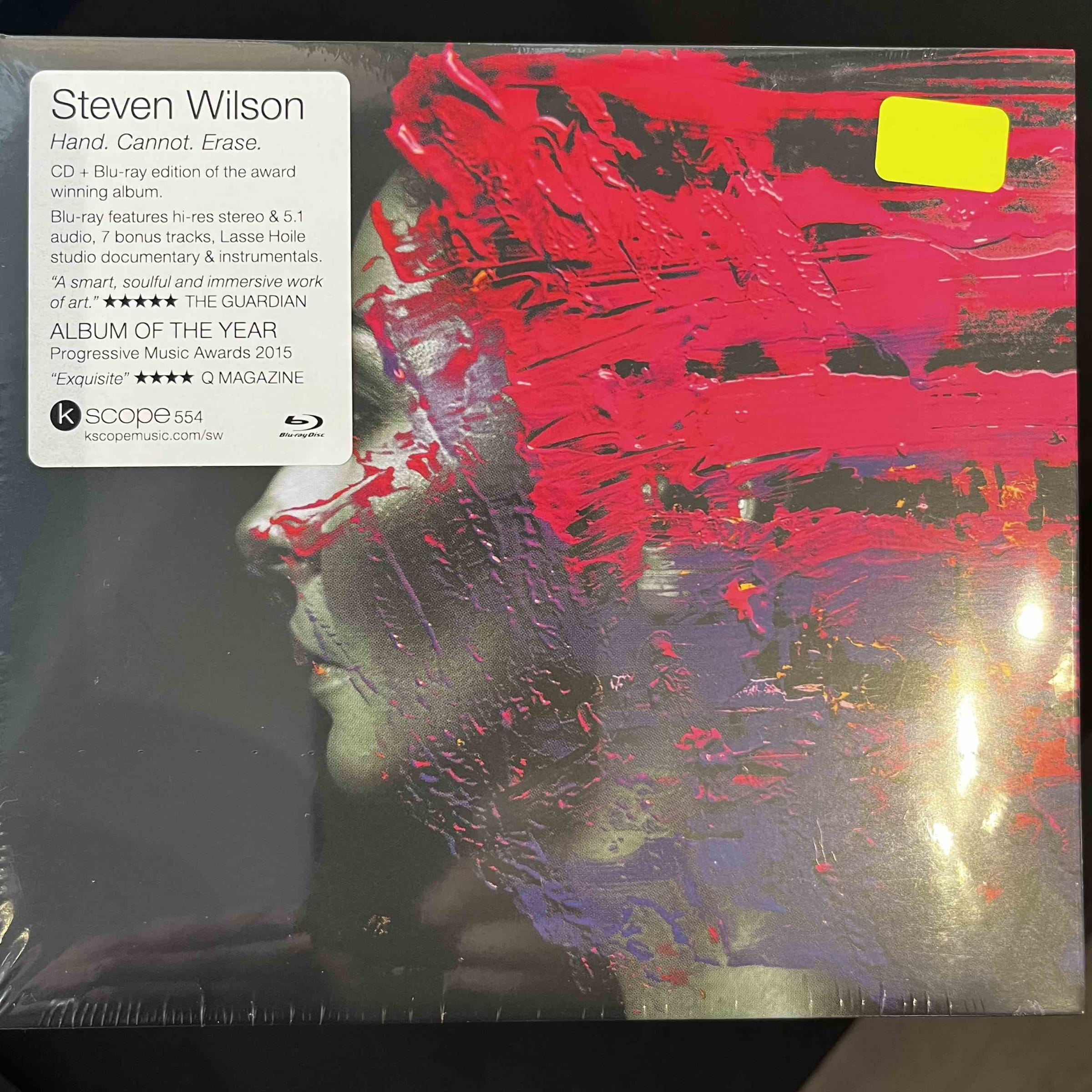 Steven Wilson - Hand Cannot Erase Cd+Br | Solo Vinilos