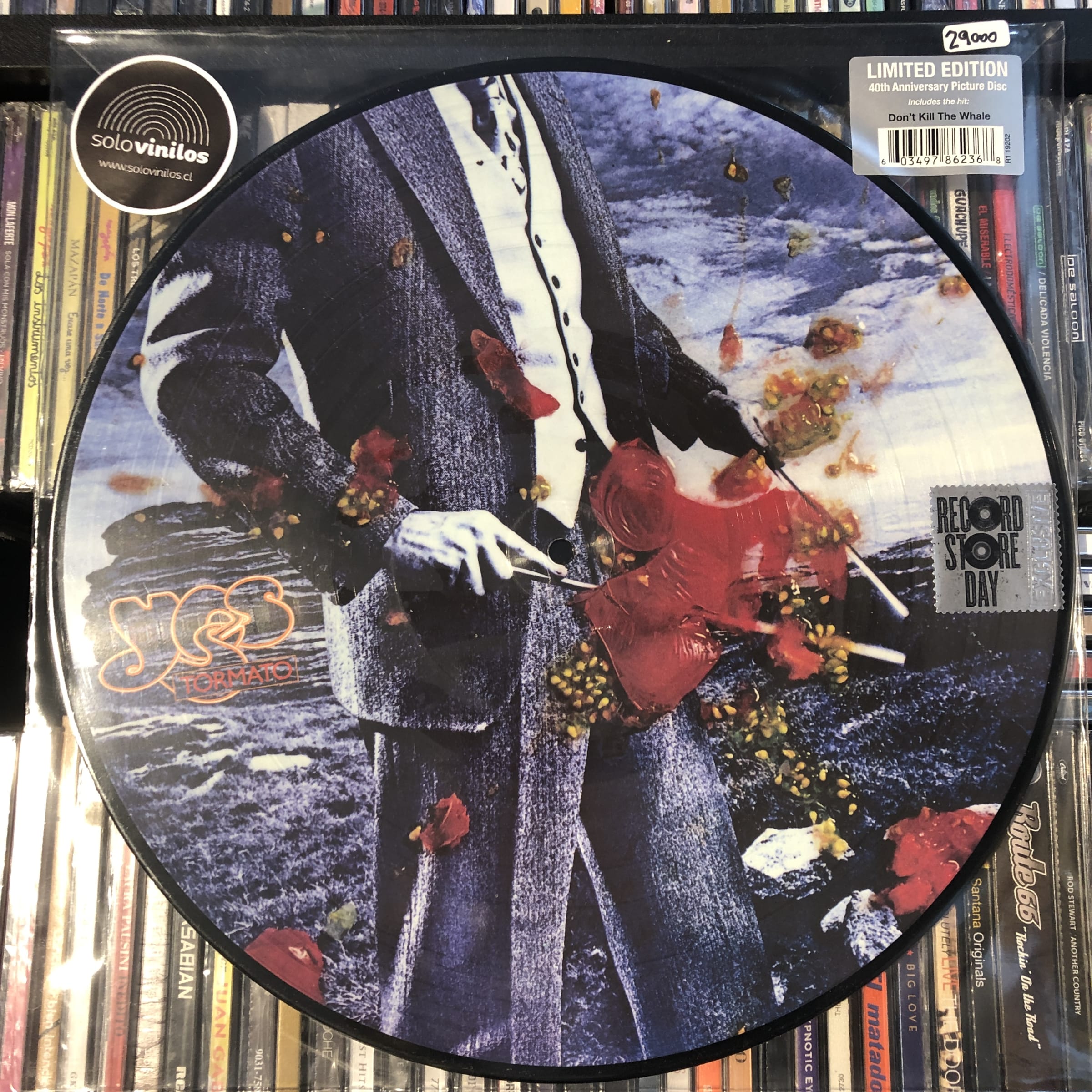Yes Tormato Limited Edition 40th. Anniversary Picture Disc | Solo Vinilos