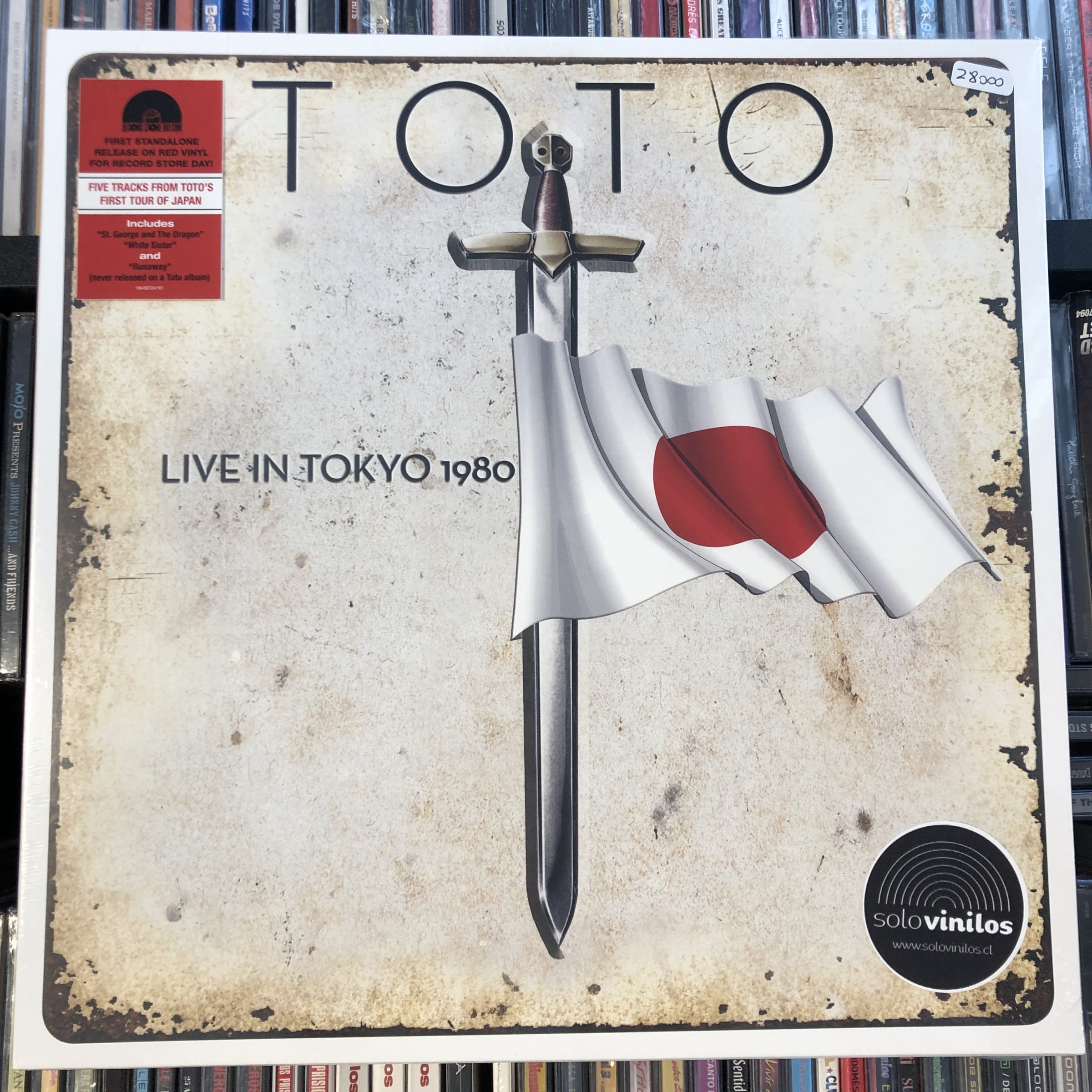 Toto Live in tokio 1980 | Solo Vinilos