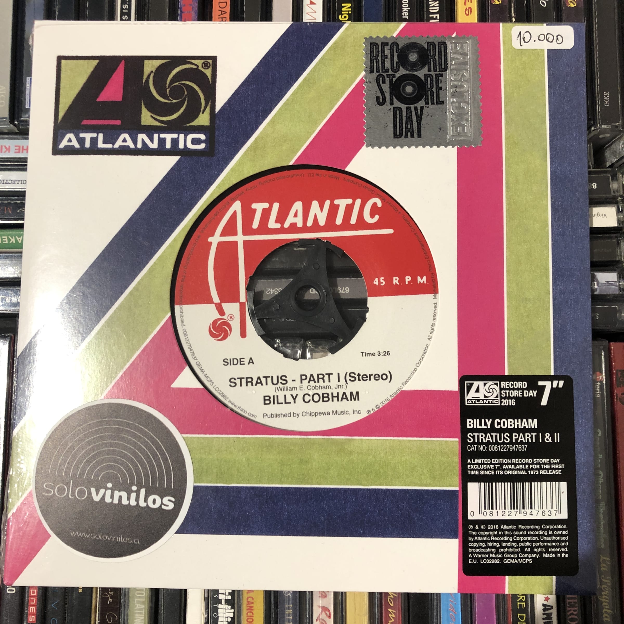 Billy Cobham Stratus - Part II | Solo Vinilos