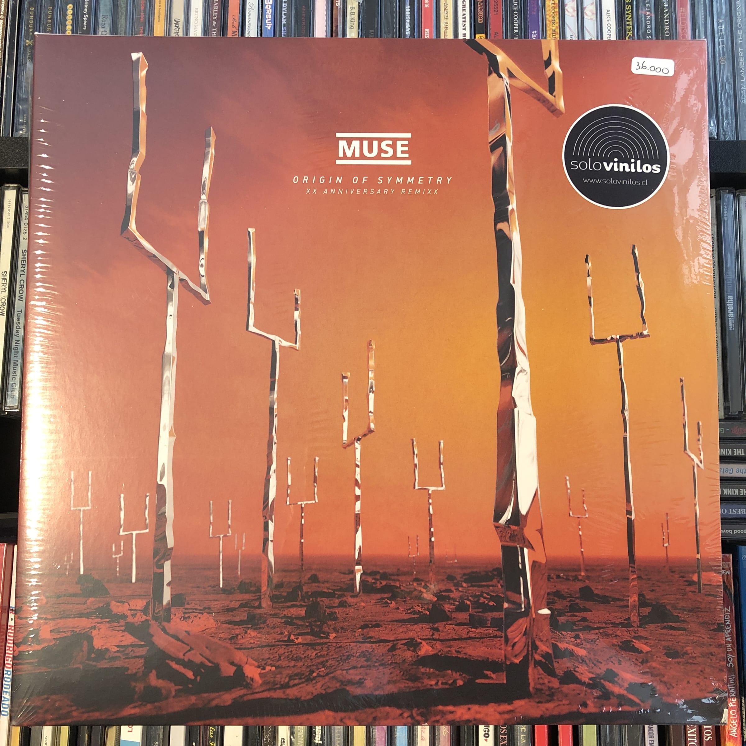 Muse Origins Of Symmetry, Xx Anniversary Remixx, Vinilo Doble | Solo ...