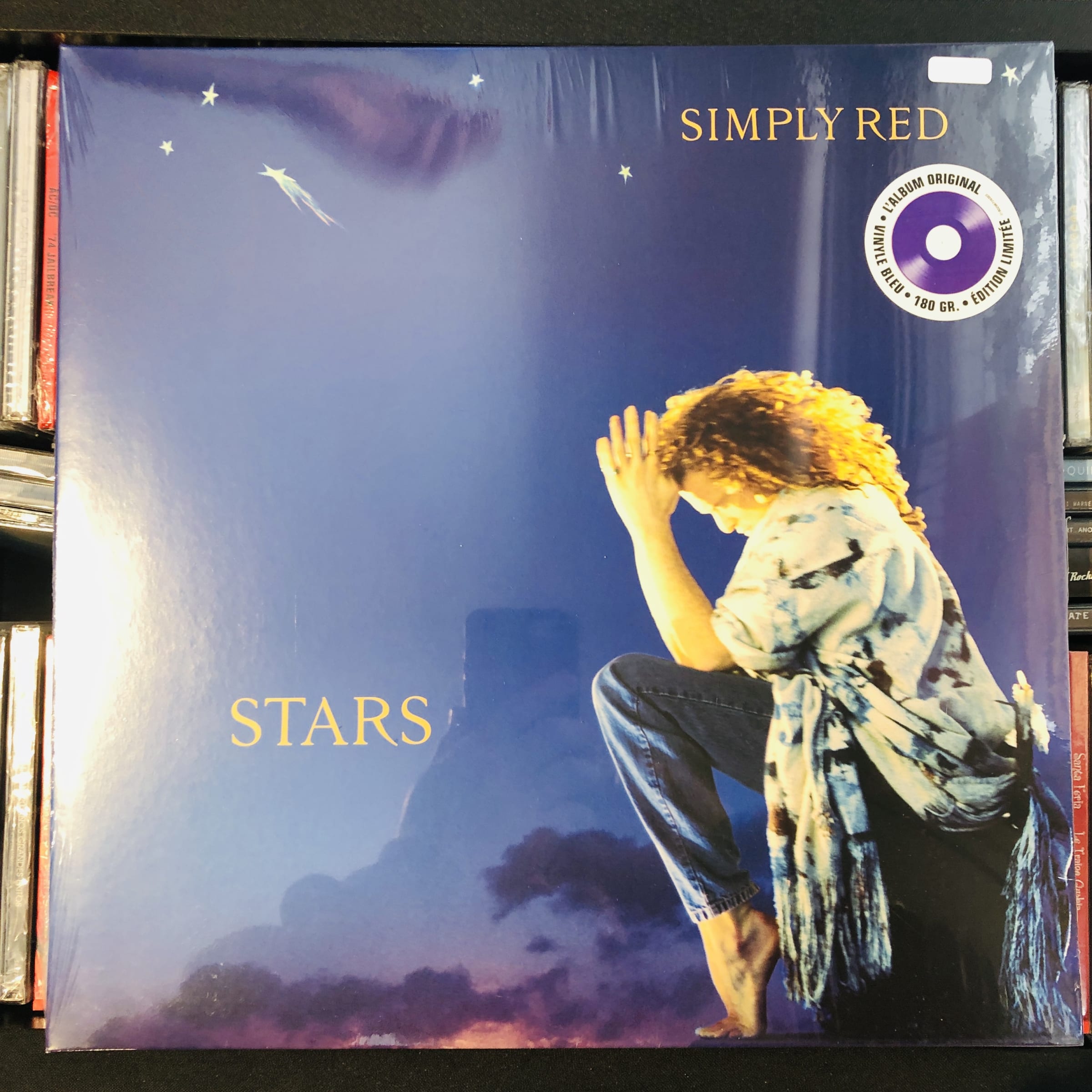 Simply Red Stars - Blue Vinyl | Solo Vinilos