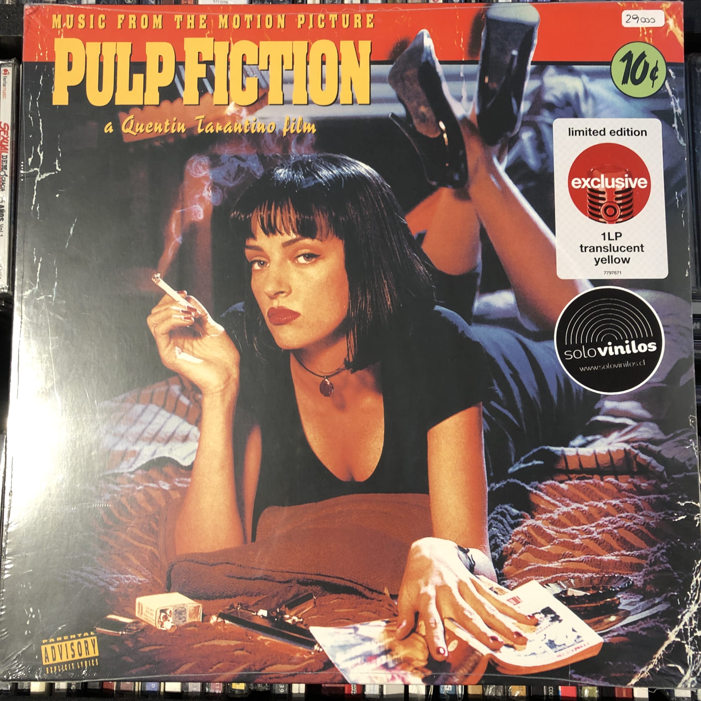 Soundtrack Pulp Fiction - Limited Edition - Translucent Yellow | Solo ...
