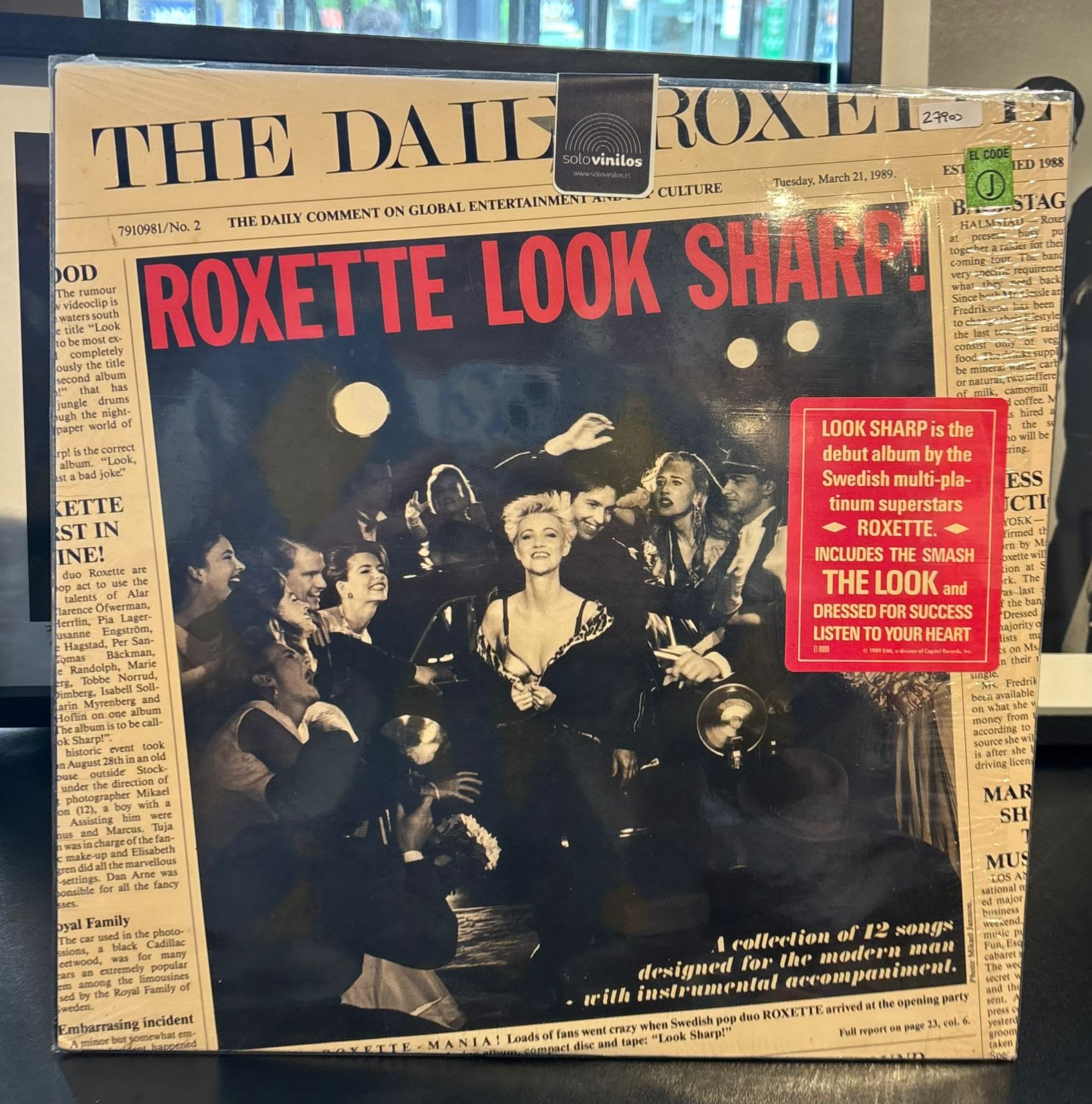 Roxette - Look Sharp | Solo Vinilos