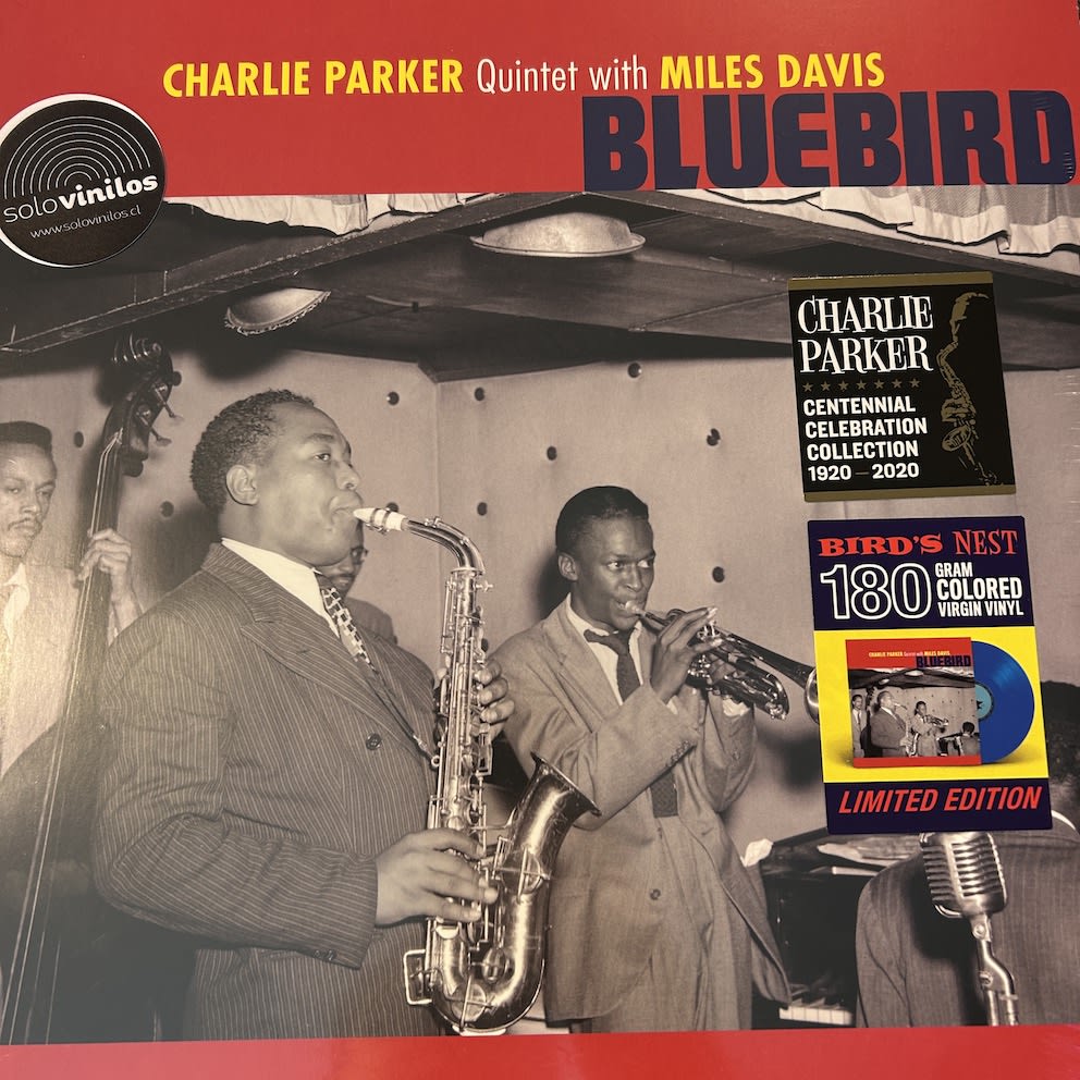 Charlie Parker Quintet Ft. Miles Davis - Bluebird - Colored | Solo Vinilos