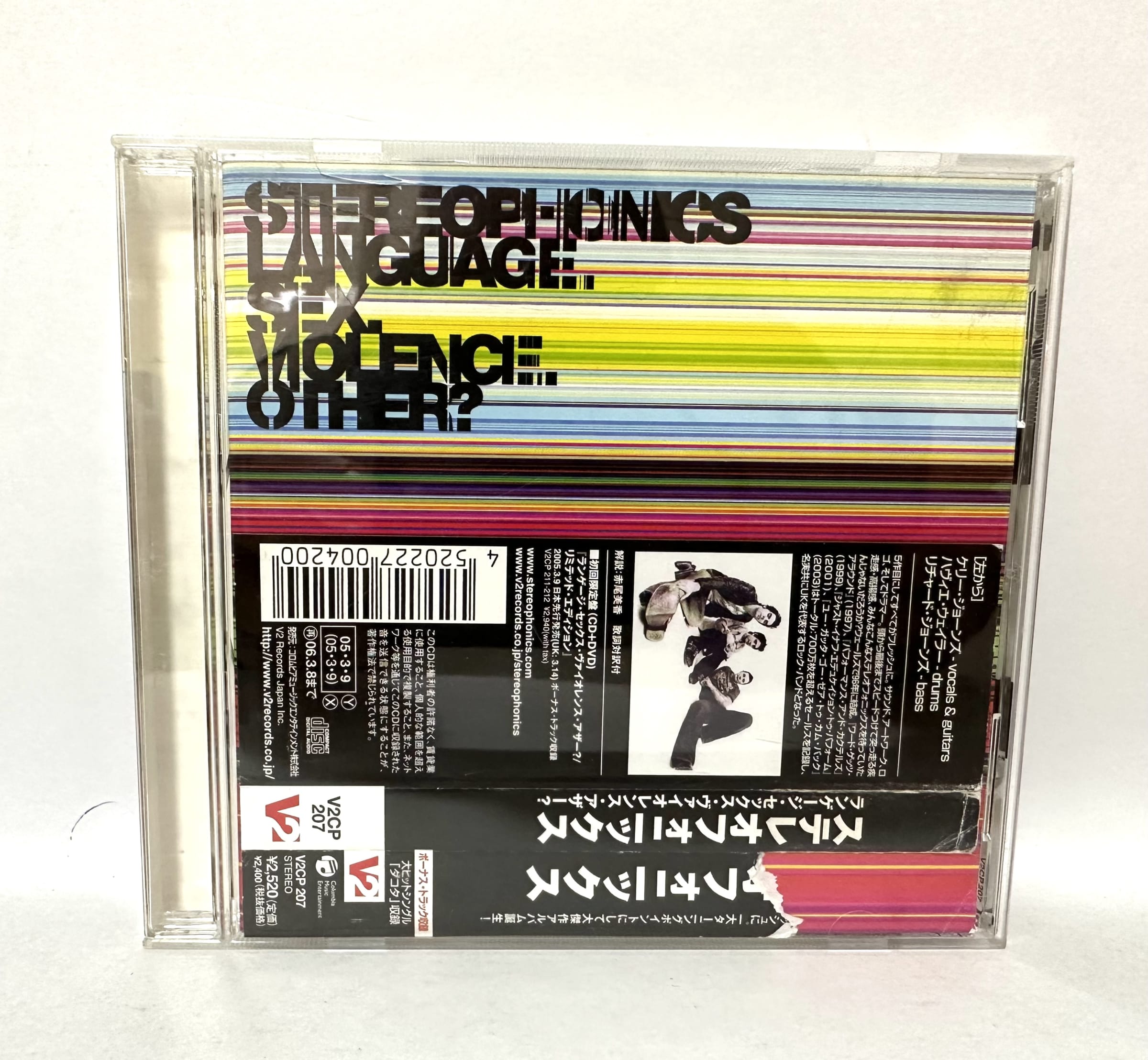Stereophonics Lenguage Sex Violence Other Cd Usado Solo Vinilos 4502
