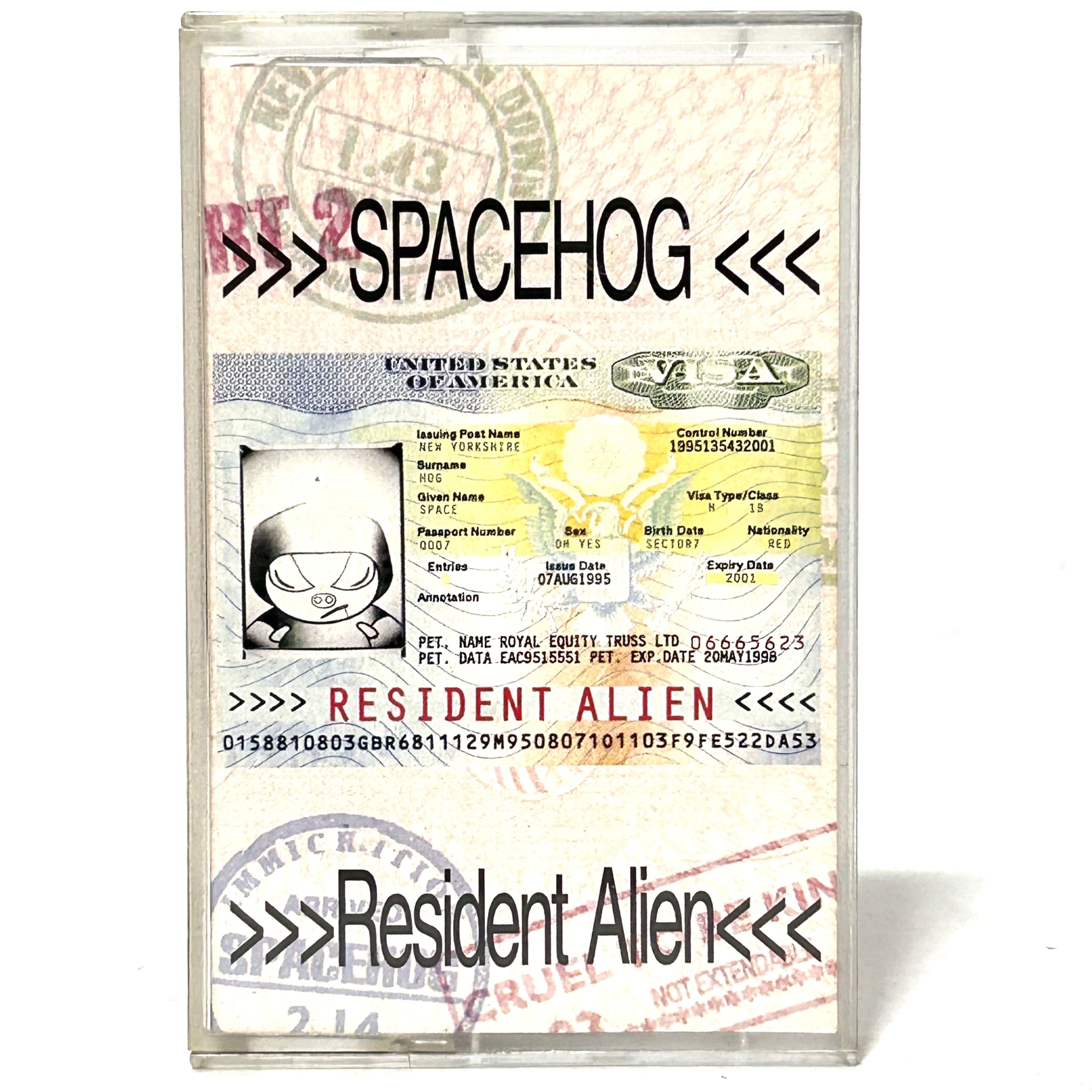 Spacehog - Resident Alien - Cassette Escuchado | Solo Vinilos