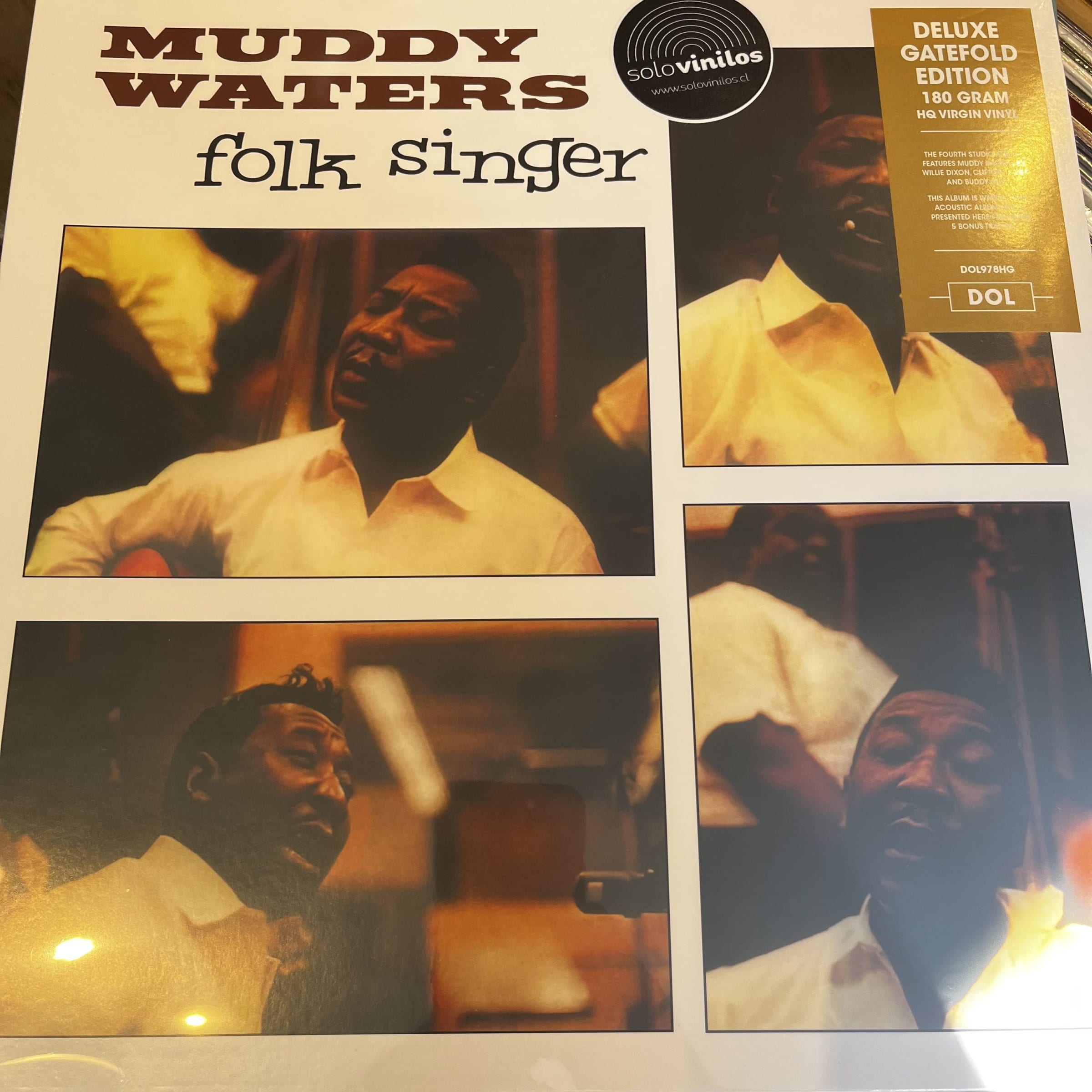 Muddy Waters - Folk Singer - Deluxe Gatefold 180 grs | Solo Vinilos