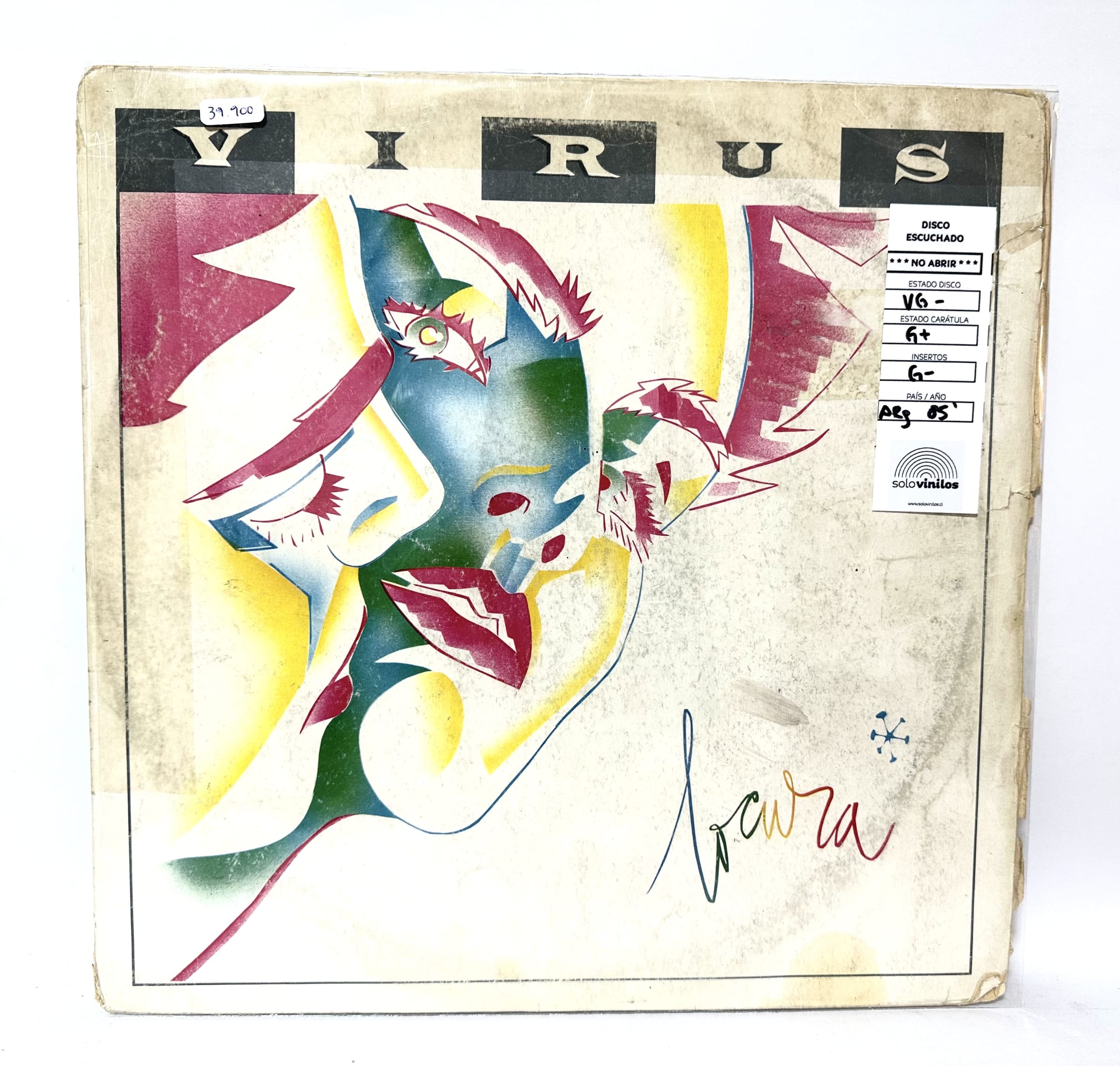 Virus - Locura (1985) | Solo Vinilos