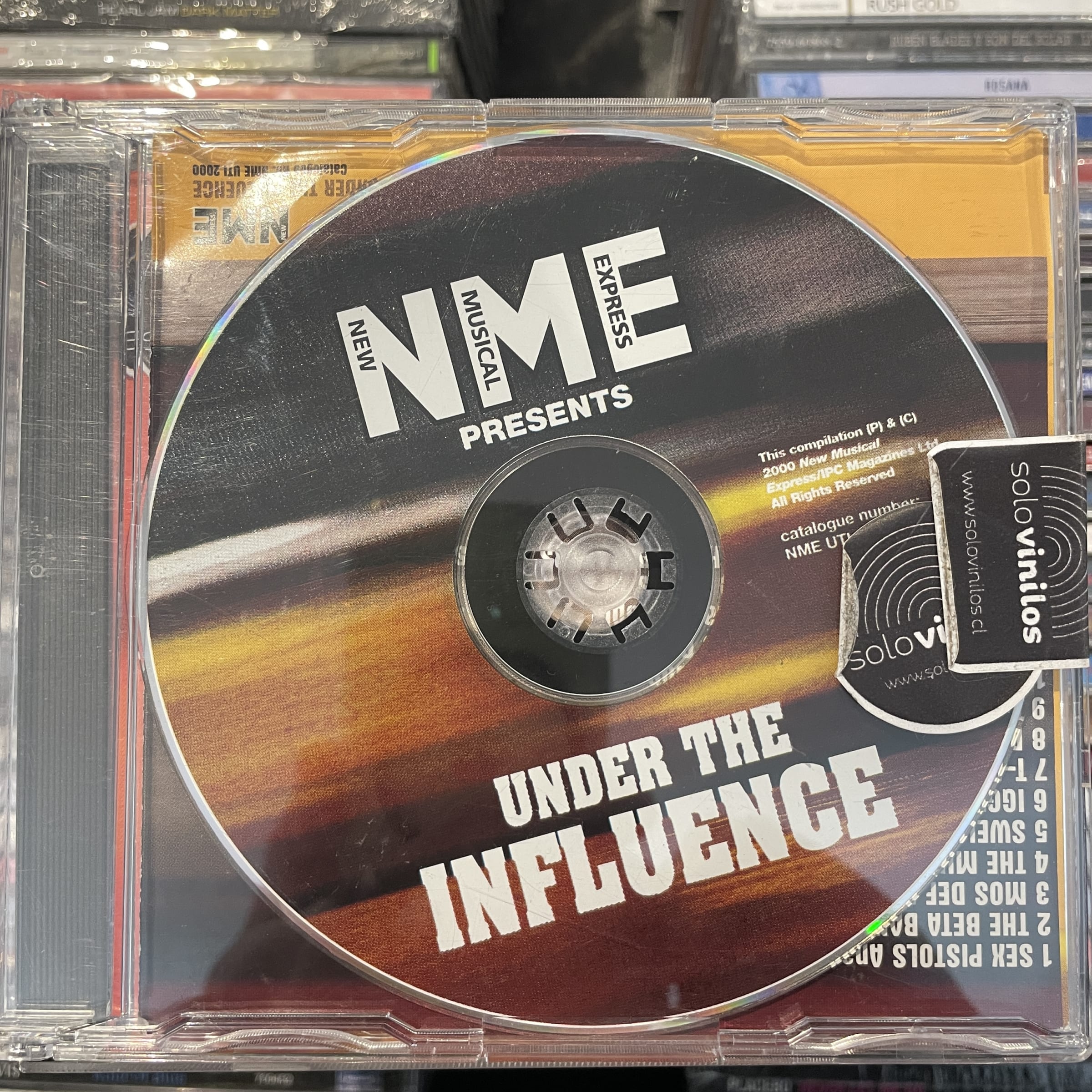 NME - Presents Under the Inlfuence - CD Escuchado | Solo Vinilos