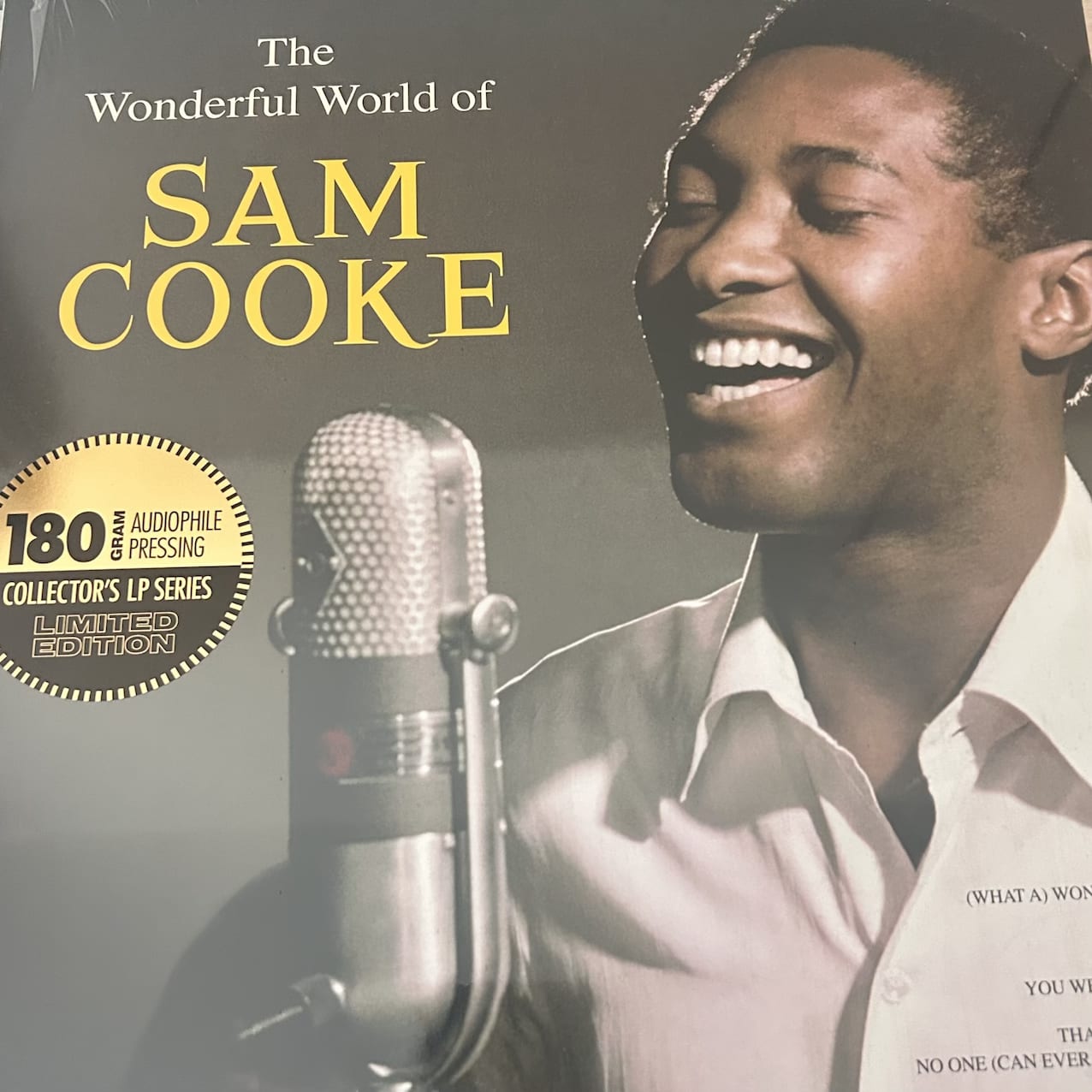 Sam Cooke - Wonderful World | Solo Vinilos
